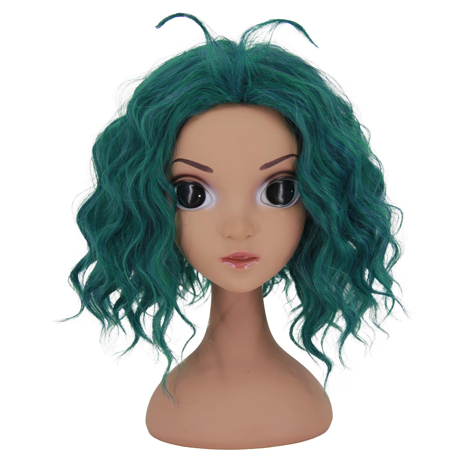 Amazon.com: FOVER Girls envy Wig Short Wigs for envy Costume Cute ...