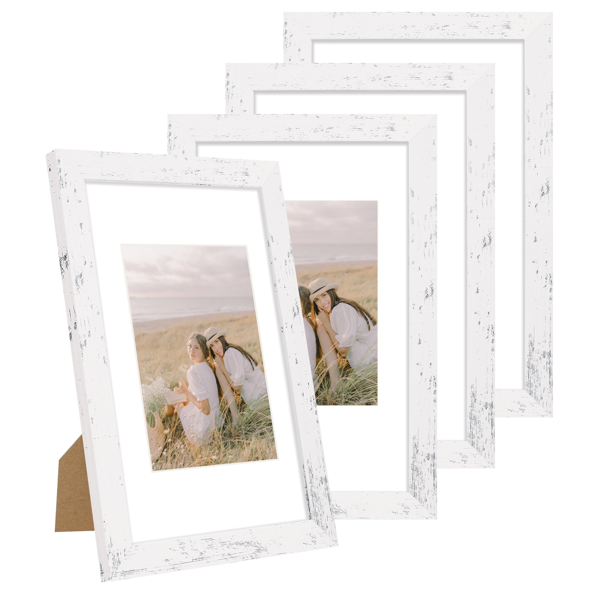 Amazon.com - iRahmen 8x12 Picture Frame Set of 4 with HD Glass, Display ...