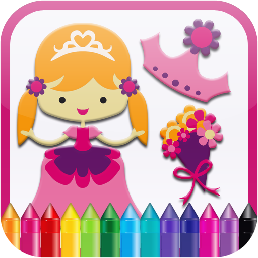 Princess Kids Coloring Book - App on Amazon Appstore