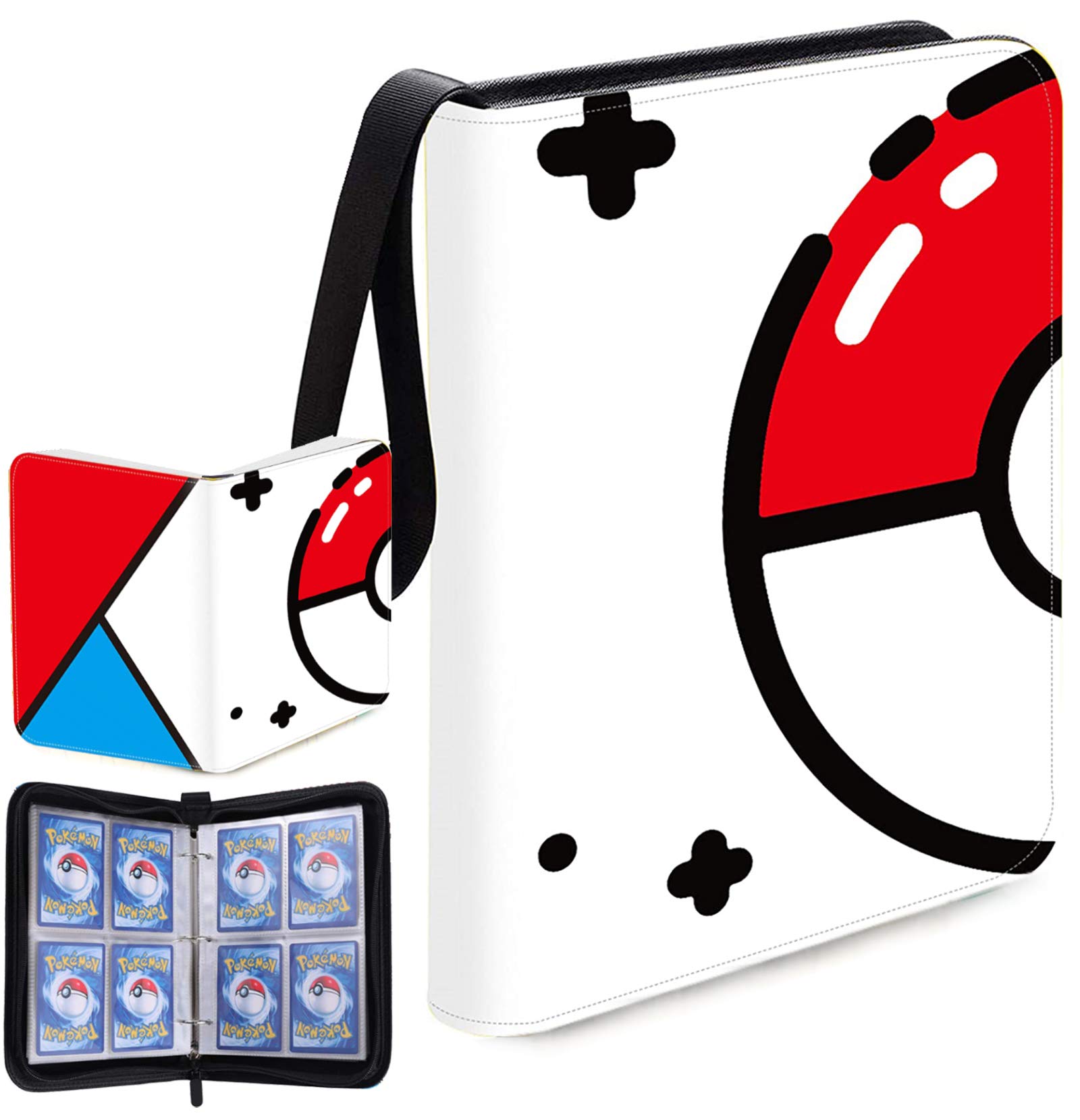 Trading Card Binder With Sleeves 400 Pockets Zipper Binder Card Holder trading-card-binder-with-sleeves-400-pockets-zipper-binder-card-holder