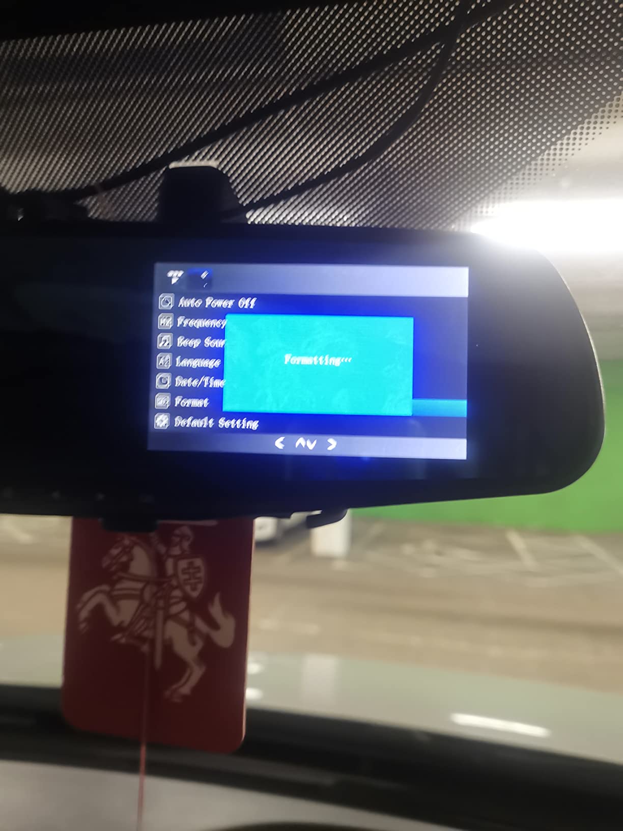 Podazz Dash Cam Mirror Dash Camera Front and Rear 1080P Full HD Video ...