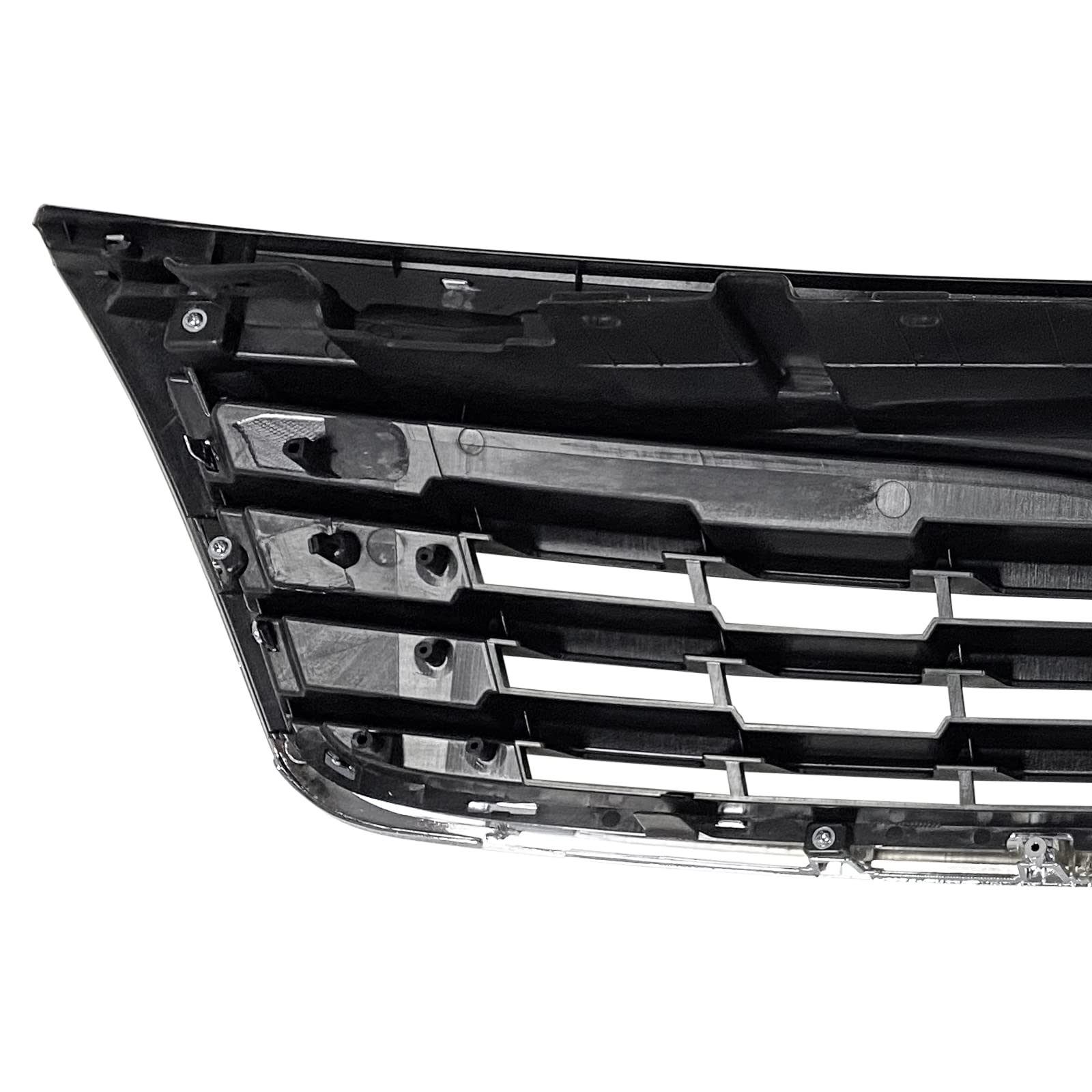 Snapklik.com : Kspeed Chrome Front Bumper Grille Fit For 2009-2010 ...