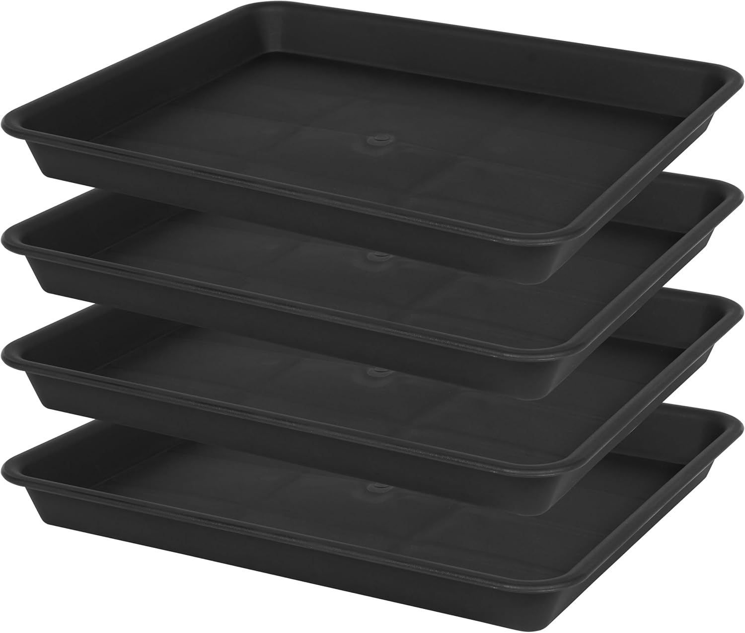 Amazon.com : VUWEZ Plant Growing Trays 4 Pack, Plant Tray, 14.5"x11 ...