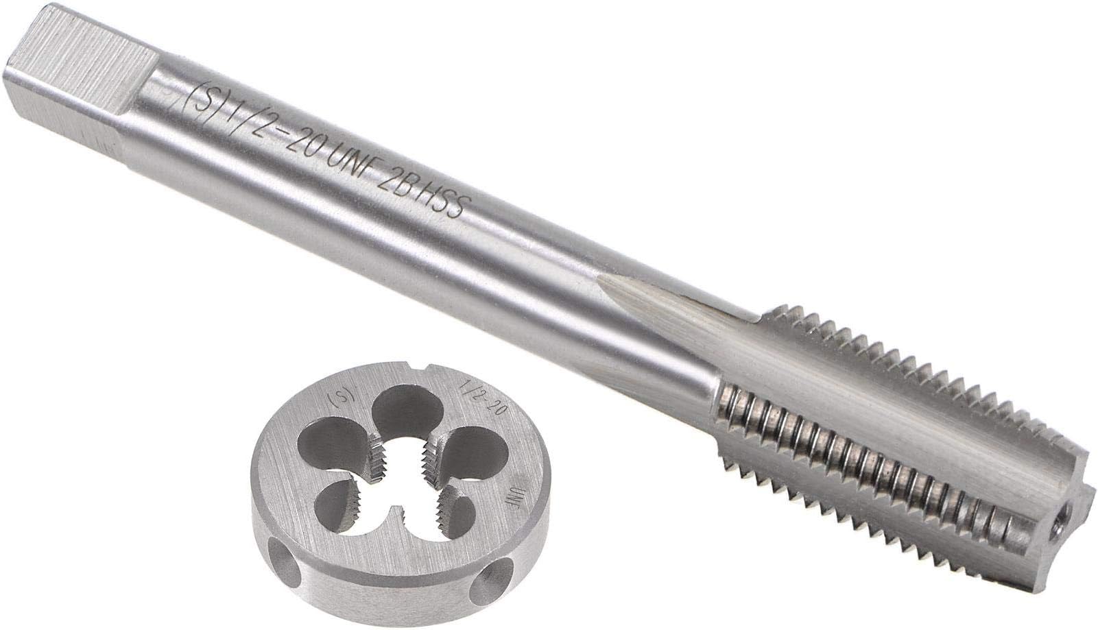 Amazon.com: 1/2" - 20 Left hand Thread Tap and Hex Die Set : Industrial ...