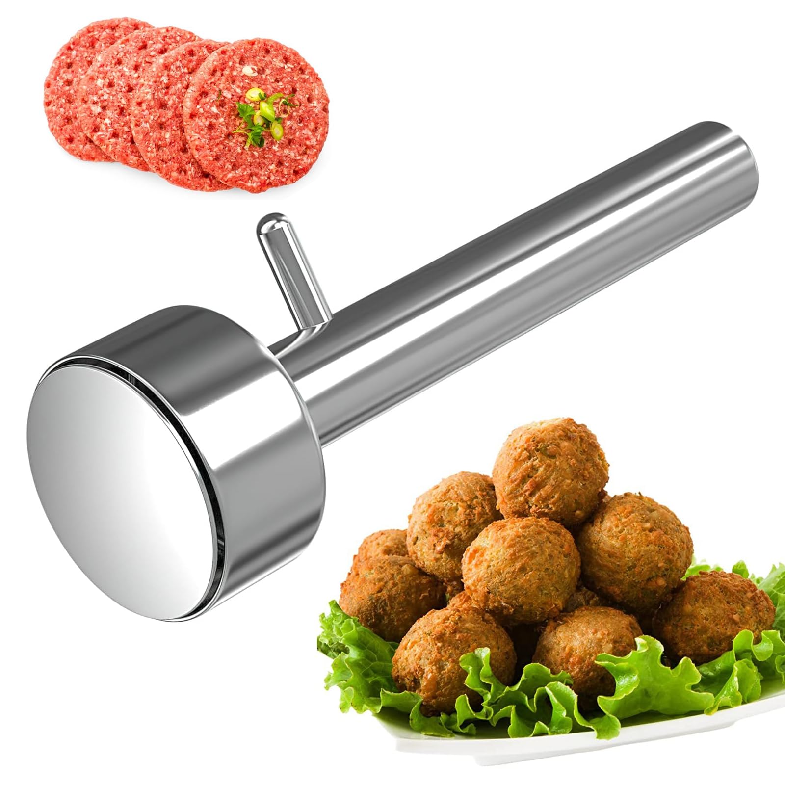Falafel Scoop Professional Stainless Non-Stick Falafel Cooking Scoop ...