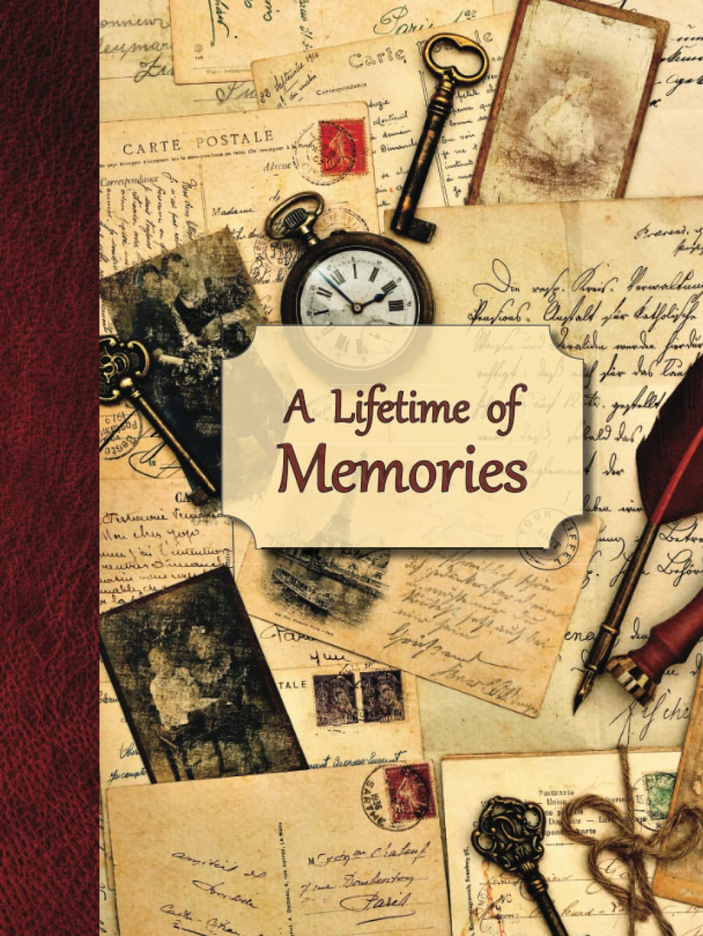 A Lifetime of Memories: A guided journal for your Grandma, Grandpa or ...