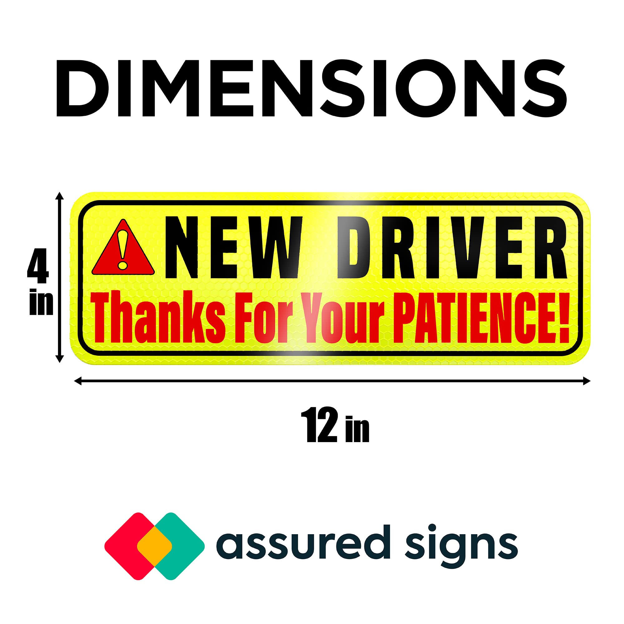 Snapklik.com : New Driver Car Magnet Sticker Signs - Essential Student ...