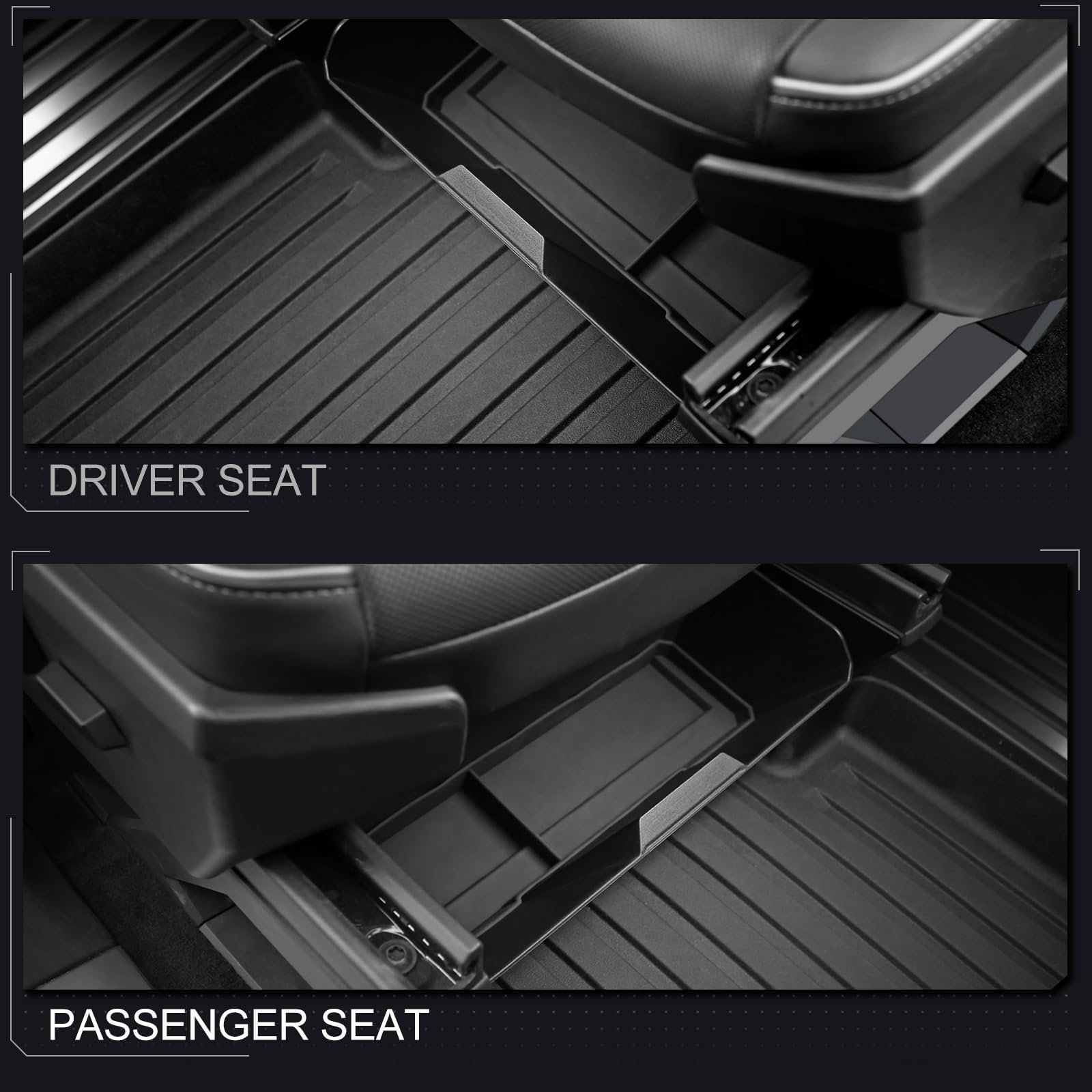 Car Gun Safe Fingerprint Lock BestEvMod Under Seat Safe For Tesla ...