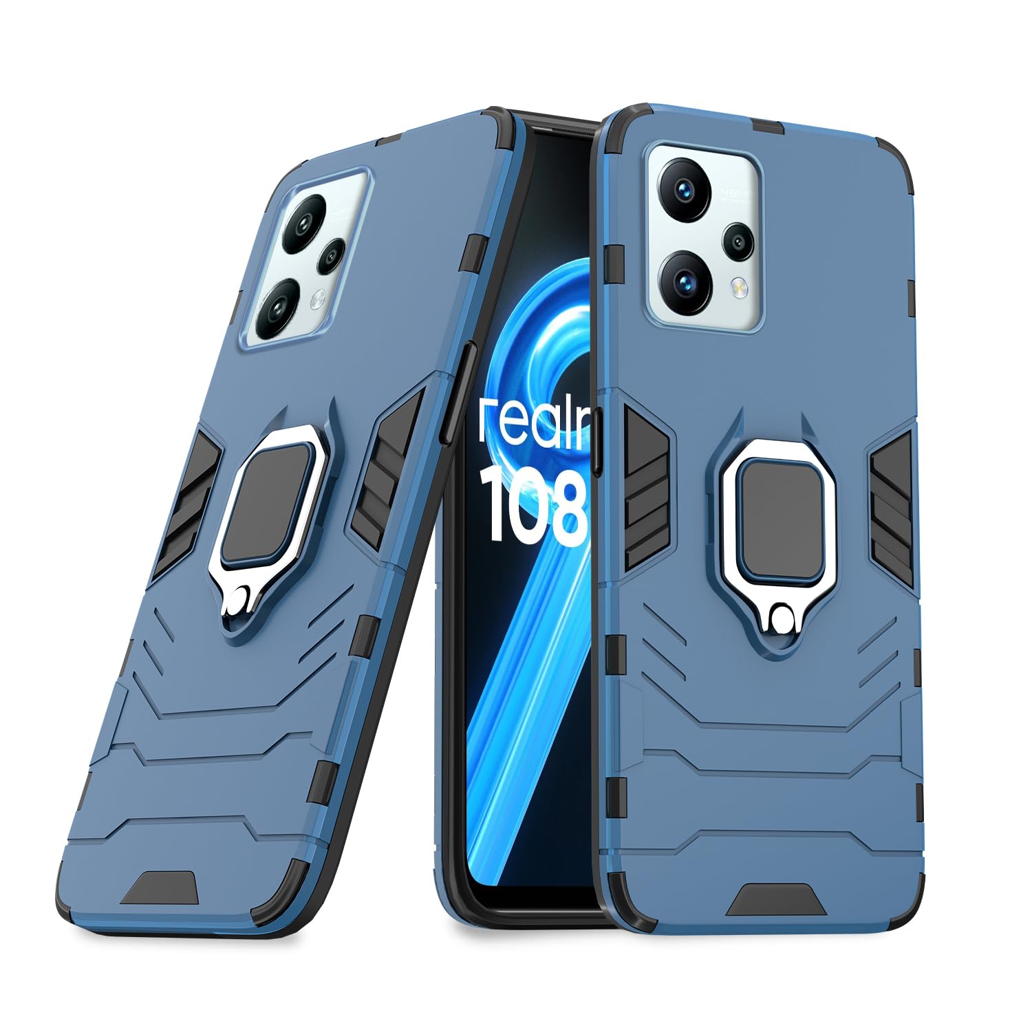 Pikkme Realme 9 4G / Realme 9 Pro Plus 5G Back Cover | D5 Tough Armor ...