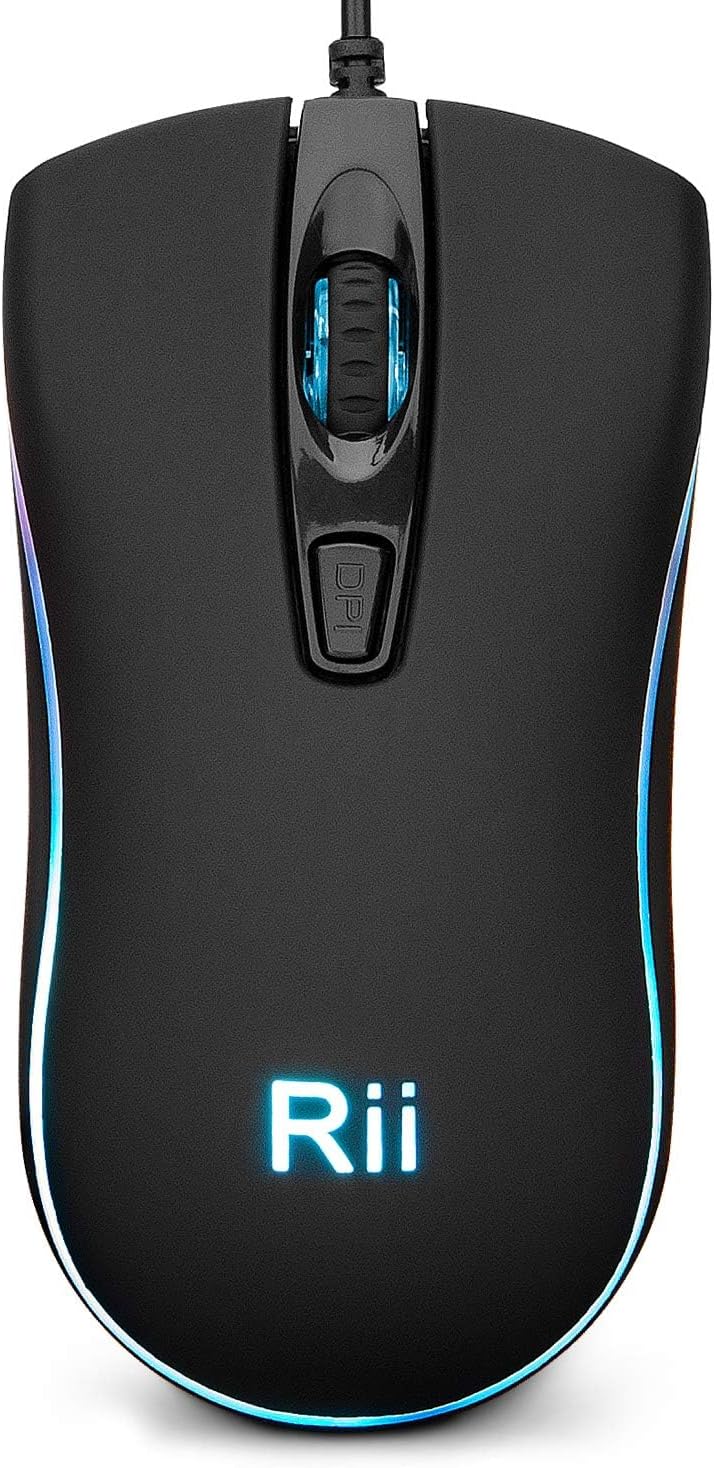 Amazon.com: 6D Colorful Gaming Mouse Wired 3200 Dpi Pc Gaming Mice ...