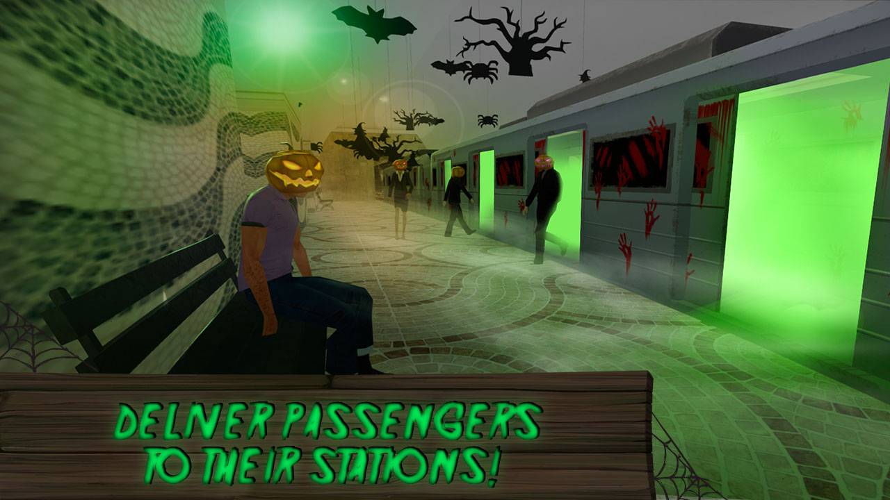 Spooky Halloween Subway Train Driver 3D: Metro Simulator Spooky ...