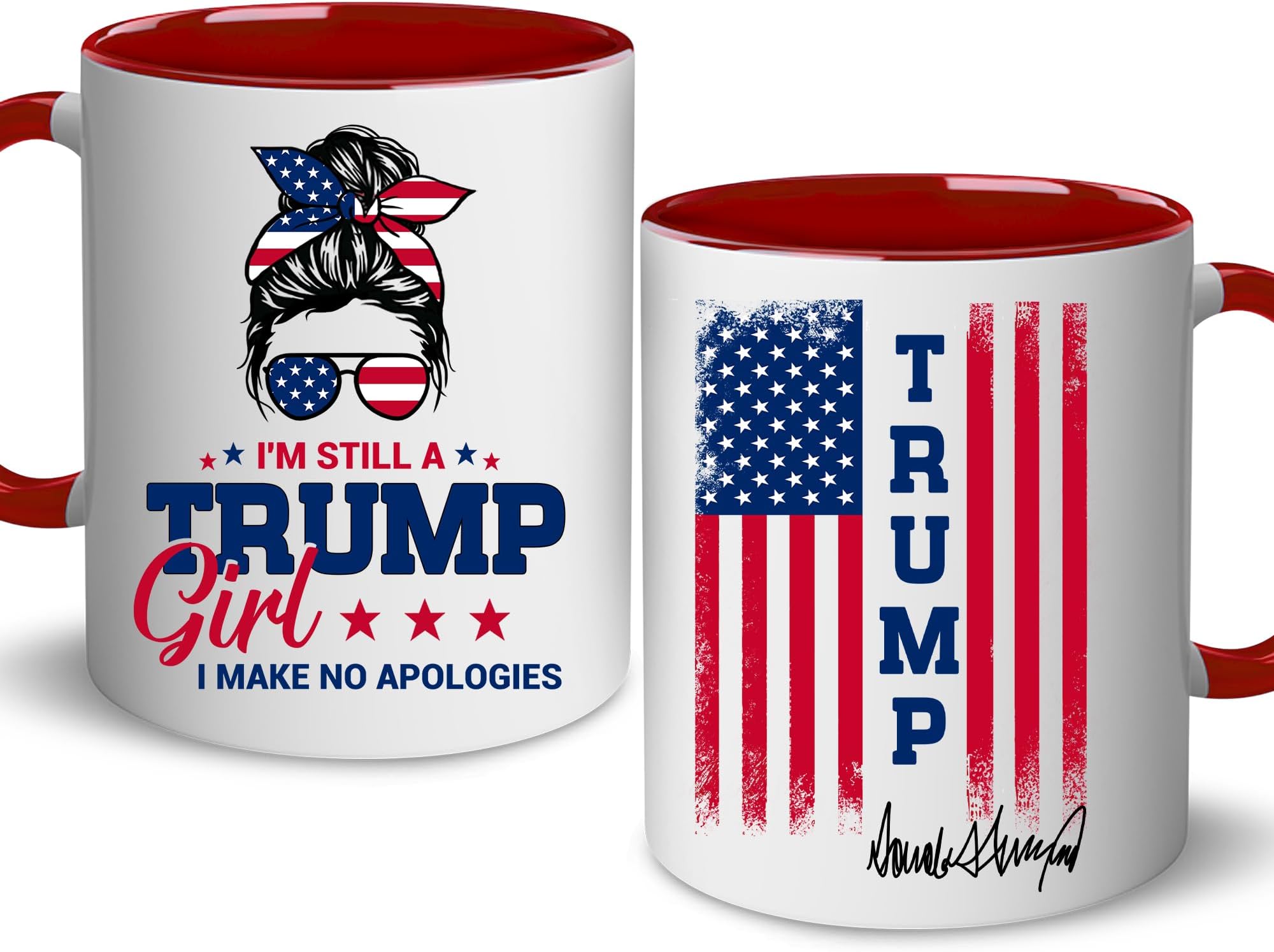 Amazon.com: I'm A Trump Girl Get Over It Trump 2024 Election Gifts ...