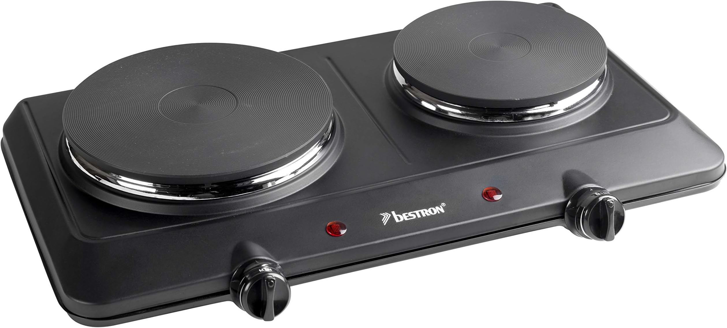Amazon.de: Tristar KP-6245 Doppel-Kochplatte, 15,5 und 18,5 cm ø ...