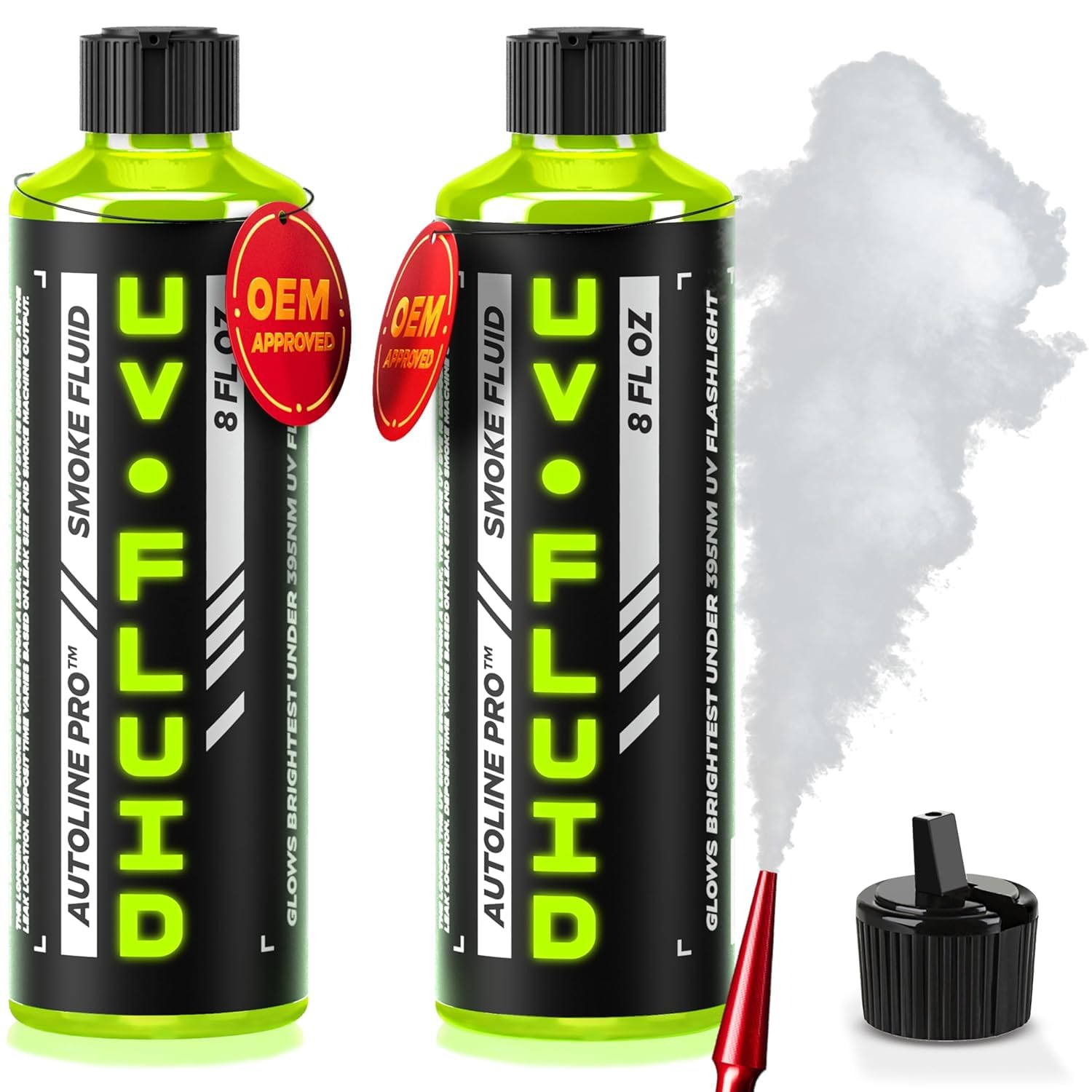 Snapklik.com : AutoLine Pro Smoke Fluid Brightest UV Glow Leak Tracing ...