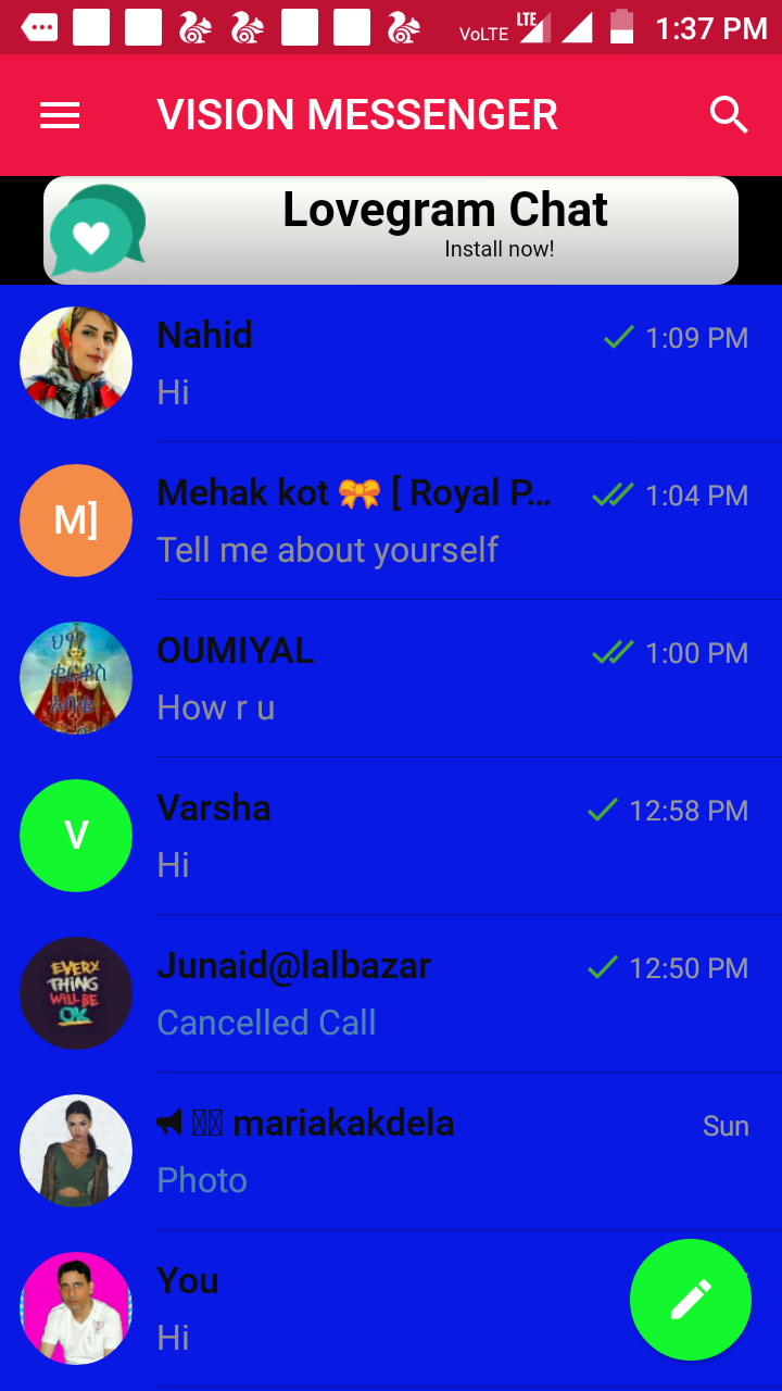 Vision messenger - App on Amazon Appstore