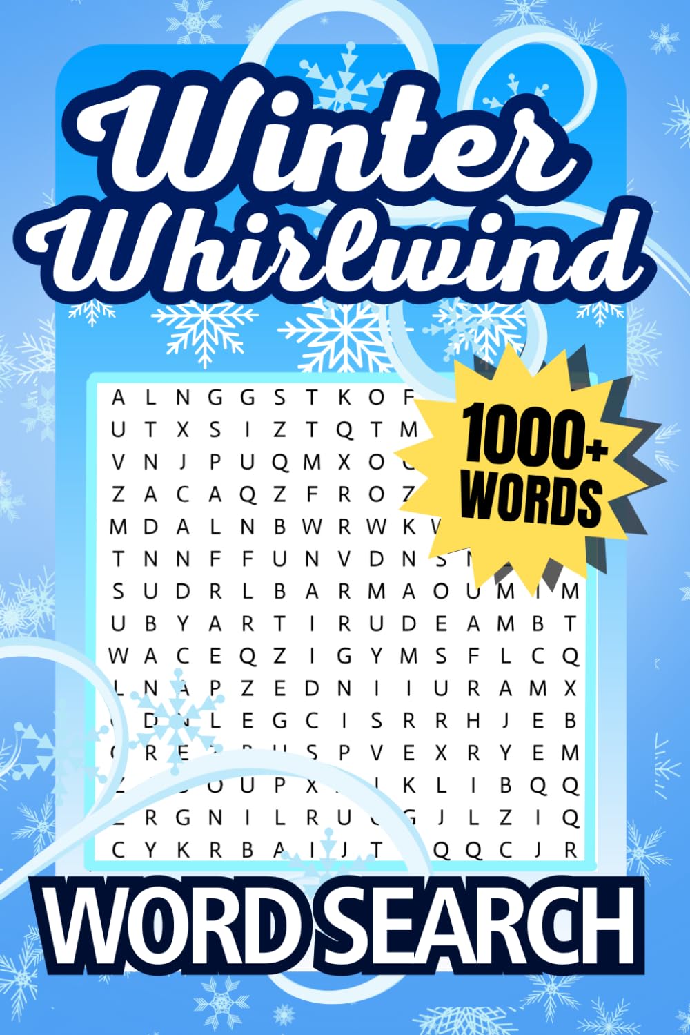 Amazon.com: Winter Whirlwind Word Search: Fun Holiday and Winter Themed ...