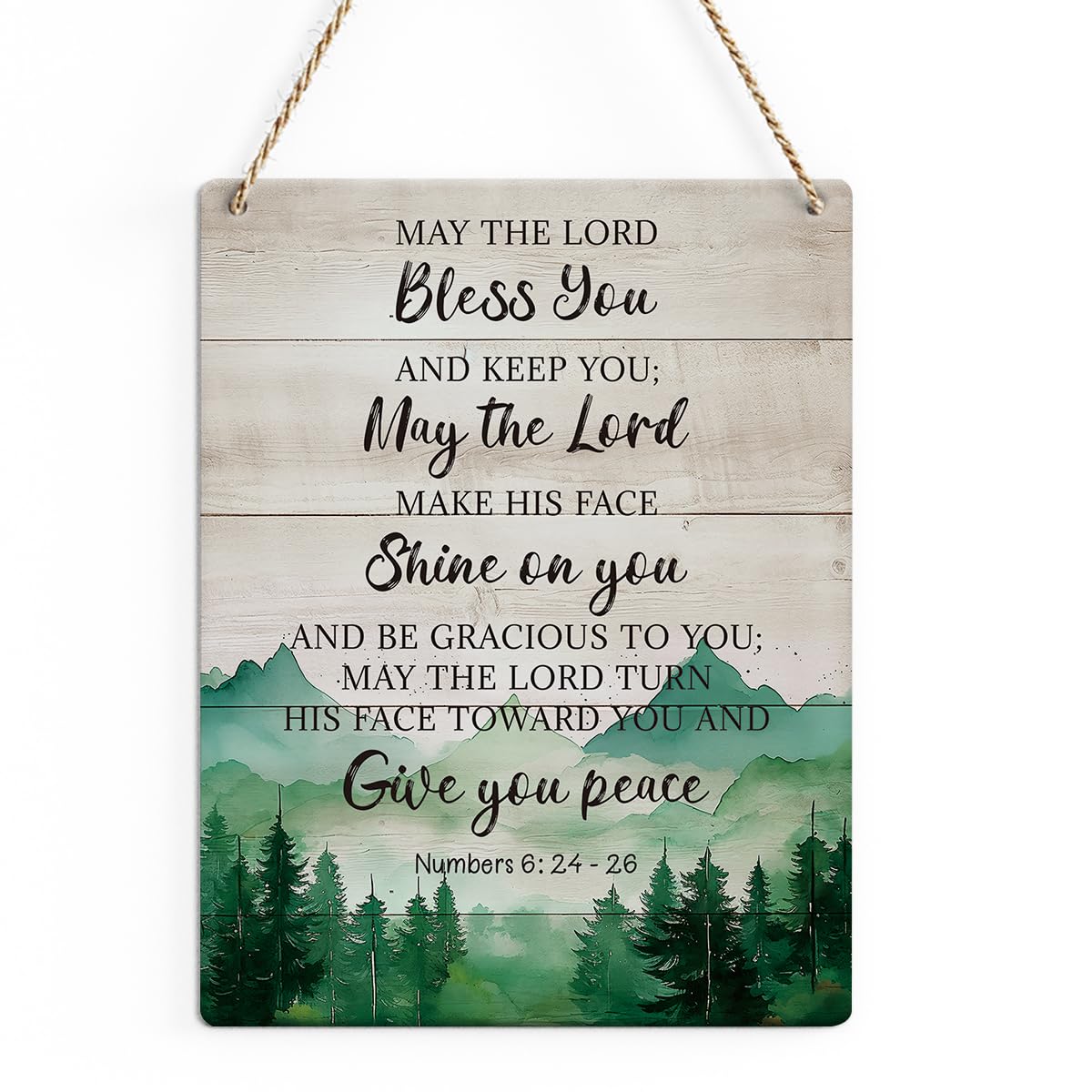 Amazon.com: Inspirational Christian Religious Gifts Bible Verse Wall ...