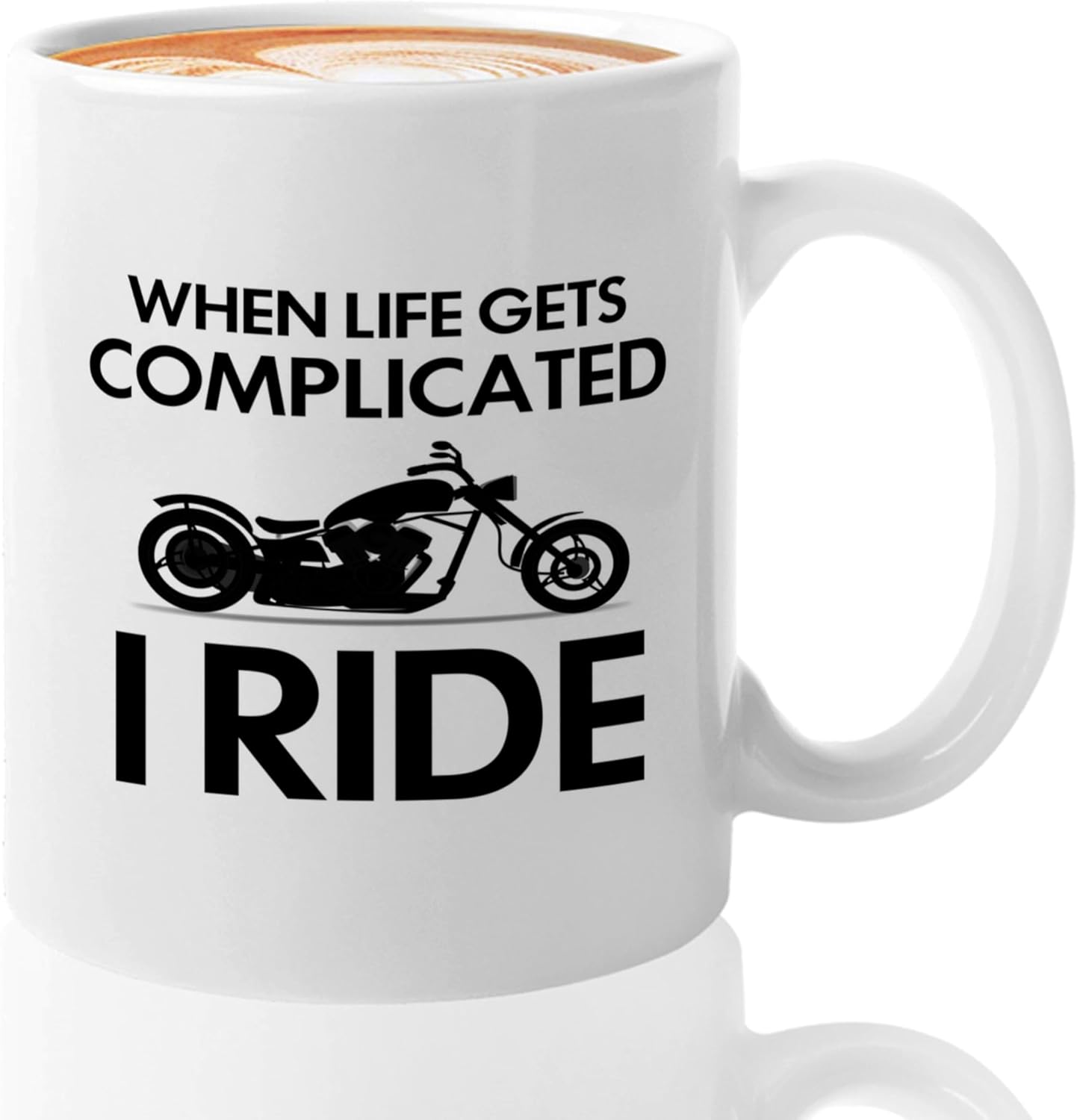 Amazon.com: Rider Sarcasm Coffee Mug 11oz White -Gets Complicated ...