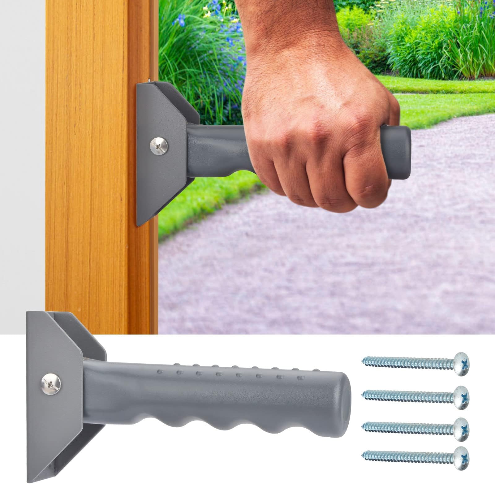 Amazon.com: Folding Doorway Assist Handle, Flip Up Grab Bar for Elderly ...