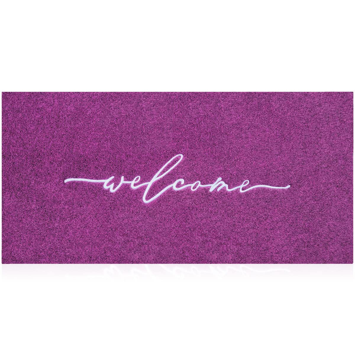 Amazon.com: AAZZKANG Purple Outdoor Mat Front Door Indoor Welcome ...