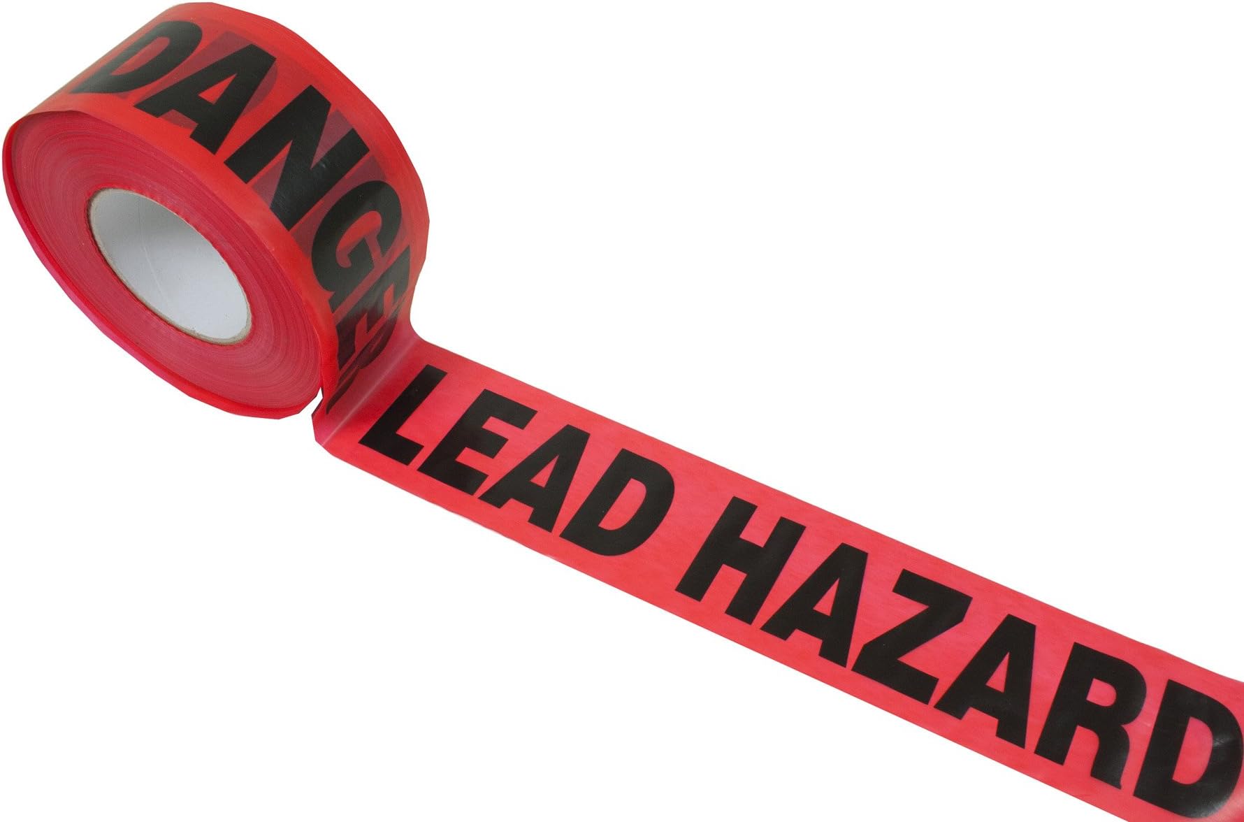 Amazon.com: C.H. Hanson 16012 Red Danger/Lead Hazard Barricade Tape, 2 mil, 1000 ft : Industrial ...