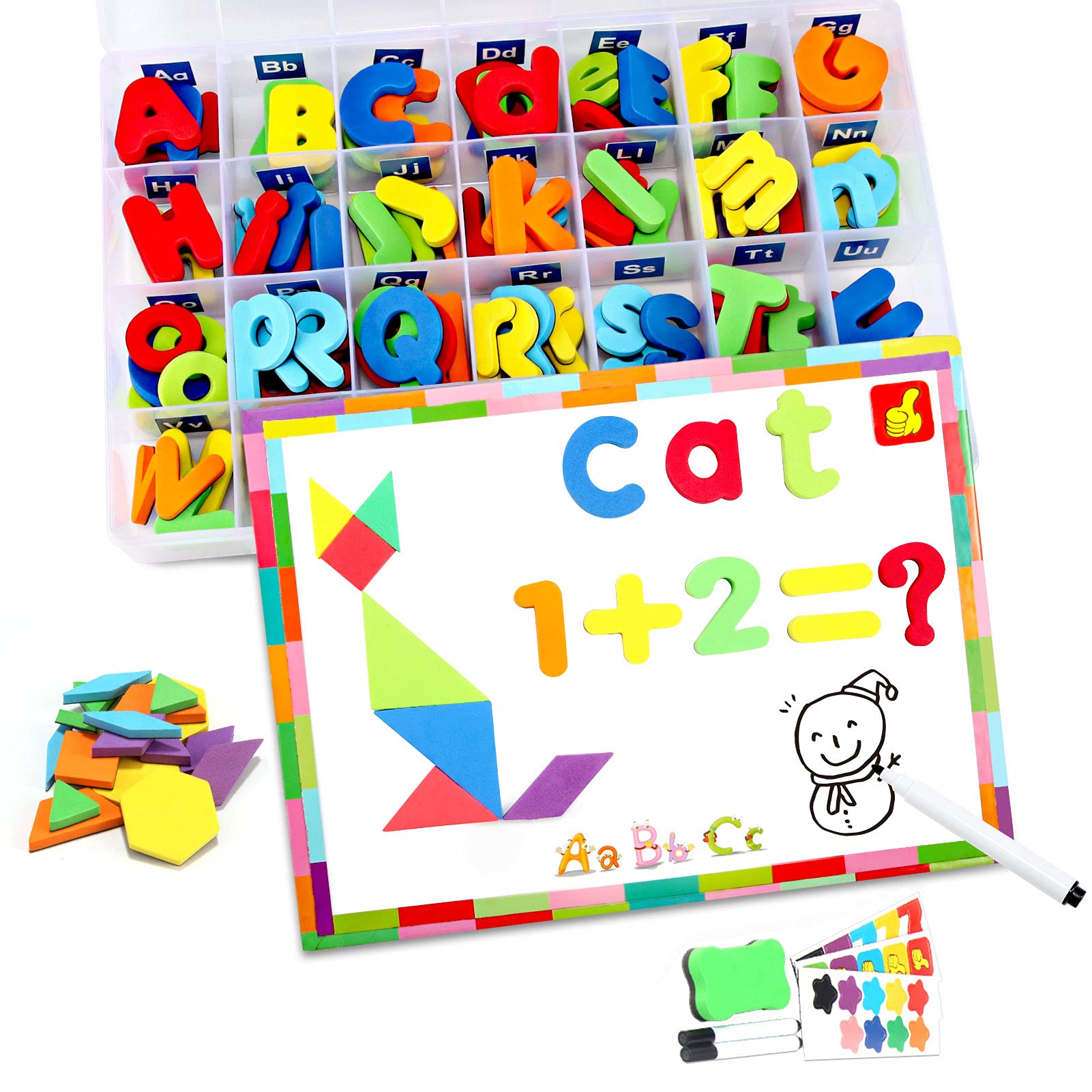 Buy 204pcs Magnetic Letters And Numbers Set ABC Foam Alphabet Magnets buy-204pcs-magnetic-letters-and-numbers-set-abc-foam-alphabet-magnets
