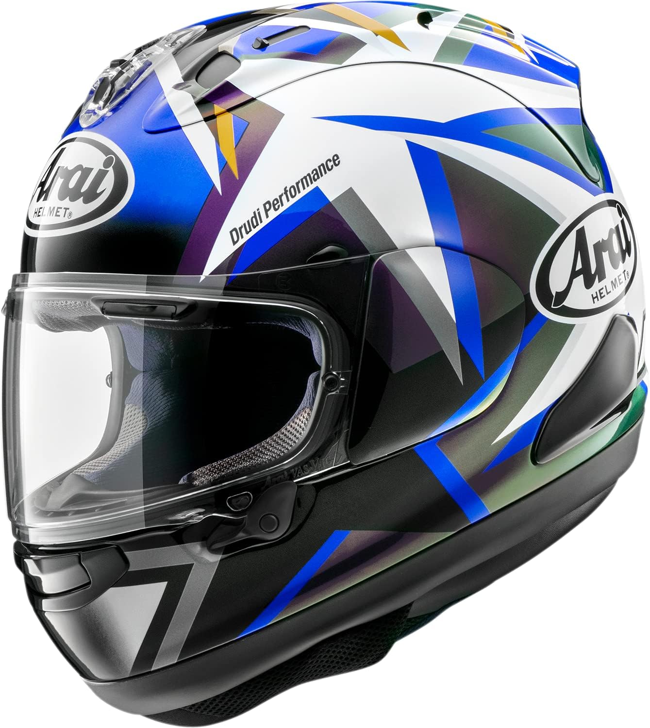 Amazon.com: Arai Corsair-X Helmet - Vinales-5 - Medium MD M MED : Automotive