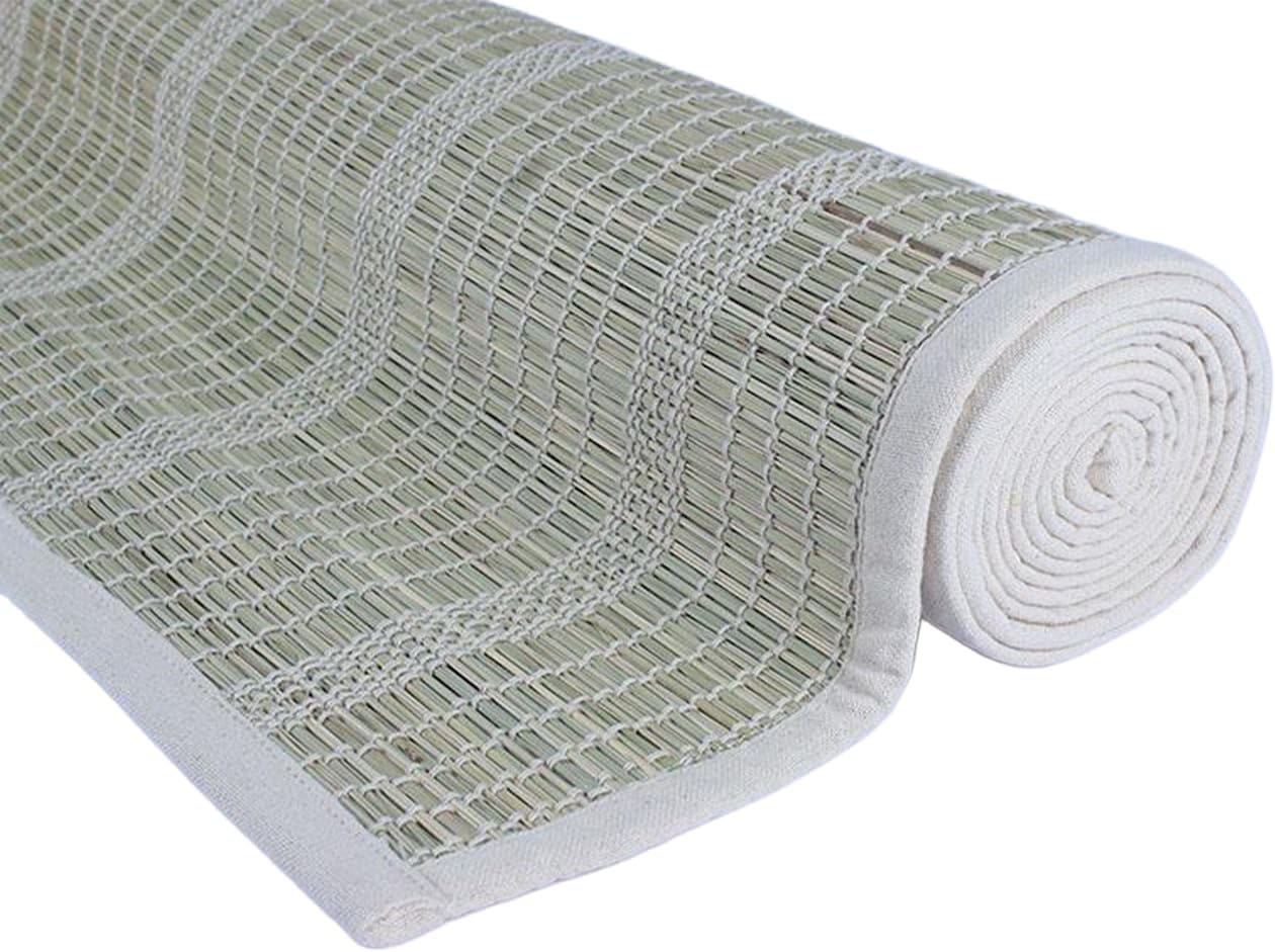 Natural Fibre Yoga Mat Sambu grass with Handloom made Eco Friendly ...