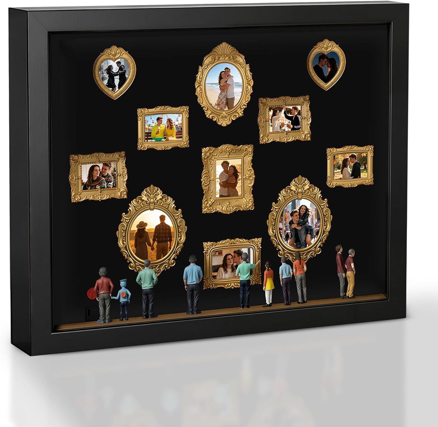 Amazon.com - Personalized Museum of Us Box Photo Frame, Custom DIY Mini ...