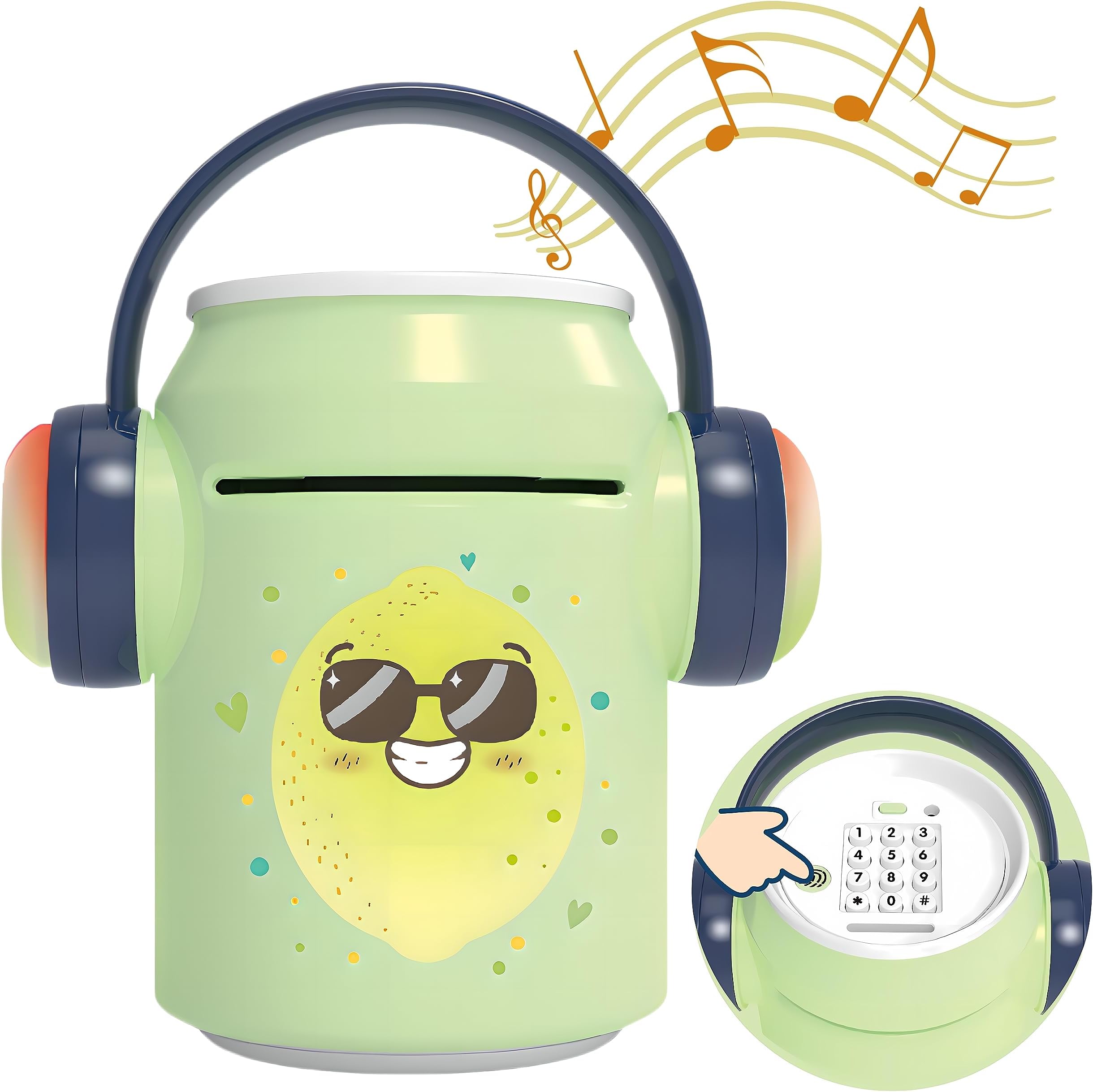 Amazon.com: IBLAY Wooden Money Safe Box for Cash with Key | Birthday ...