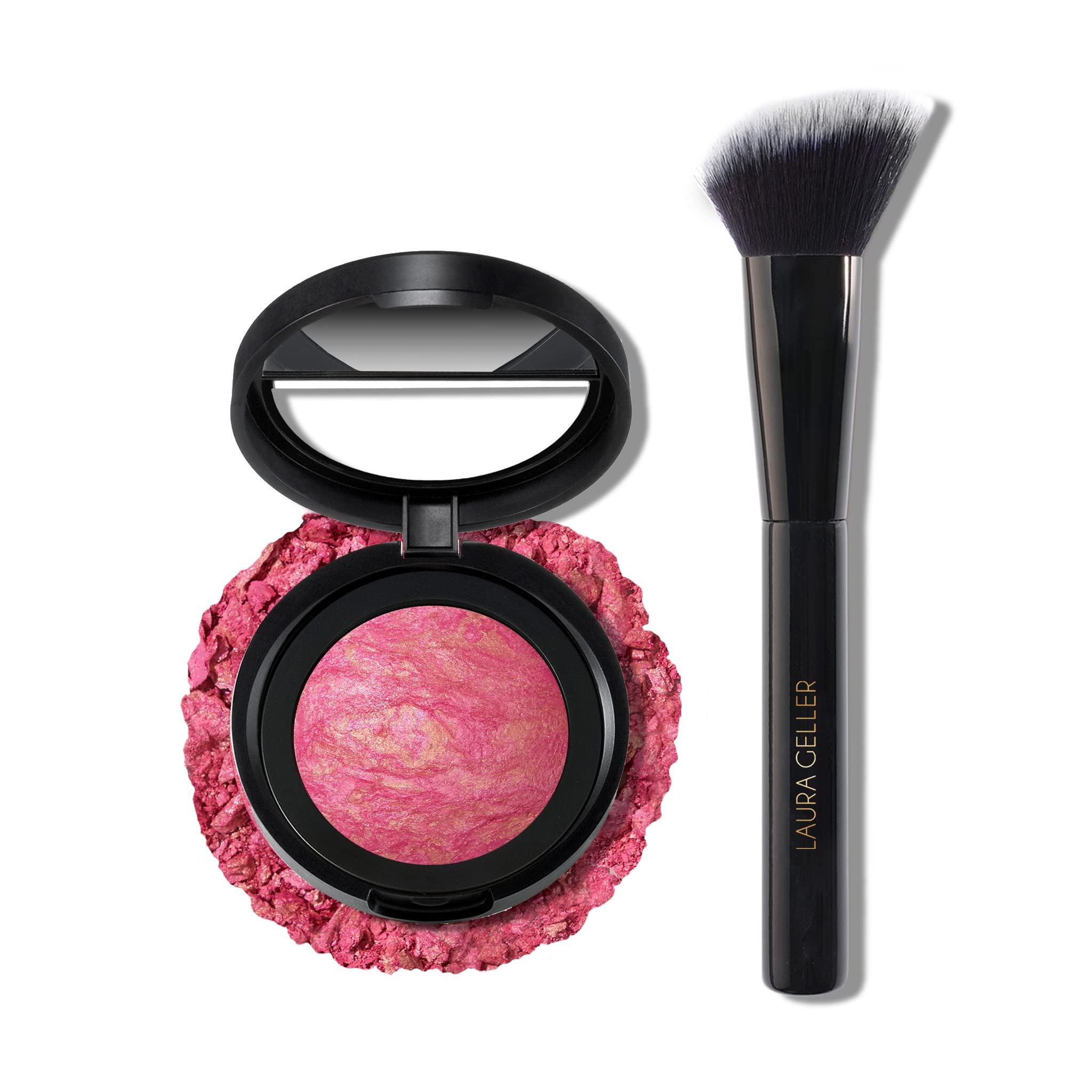Amazon.com : LAURA GELLER NEW YORK Baked Blush-n-Brighten Marbleized ...