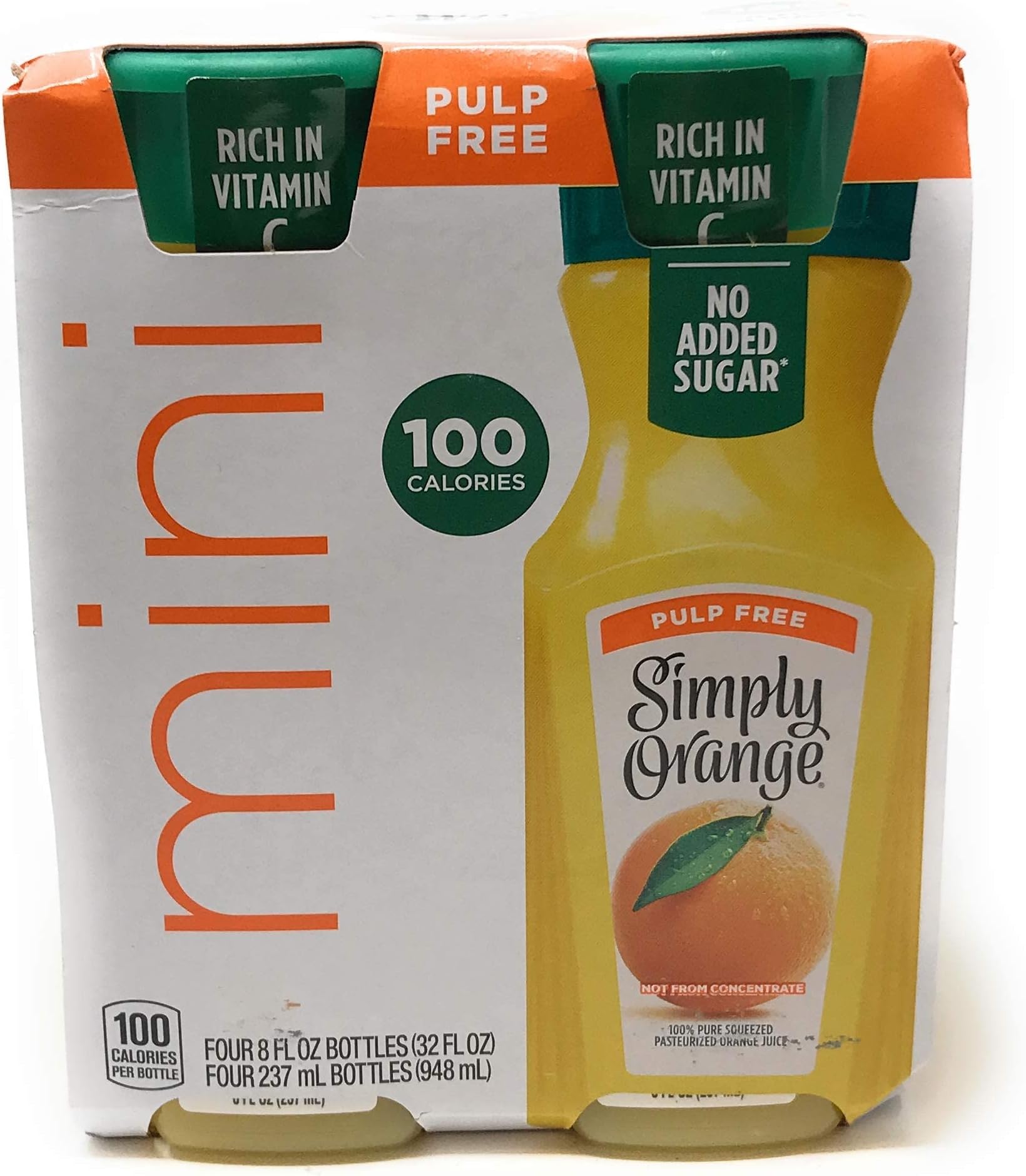Amazon.com: SIMPLY Orange Juice Bottle Multipack, 8 FZ : Books