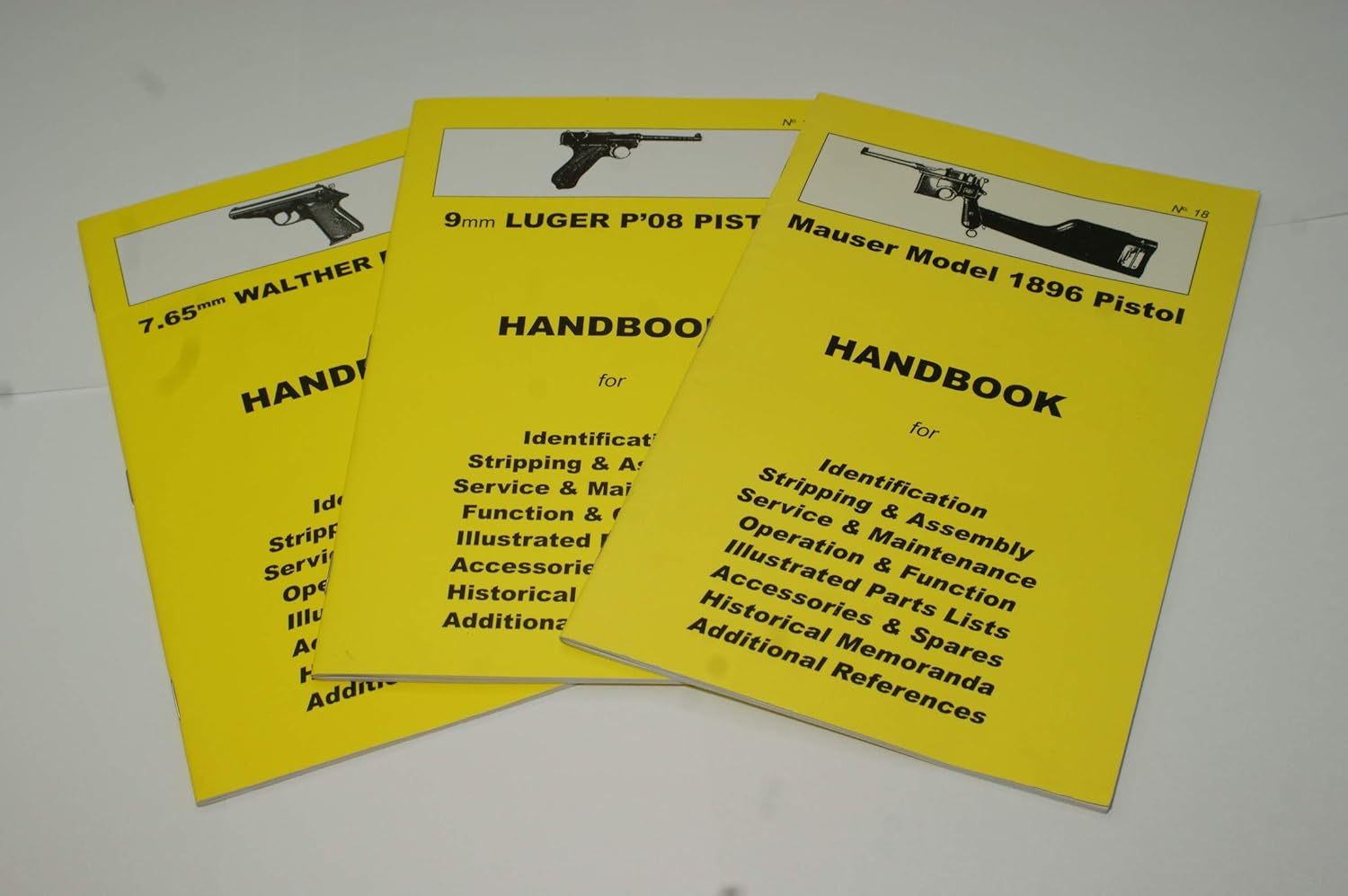Mauser Model 1896 Pistol Handbook | Amazon.com.br