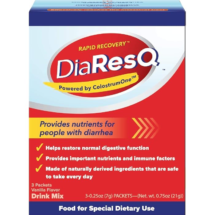 Buy DiaResQ Adult'S Rapid Recovery Diarrhea Relief Fast Acting Diarrhea ...