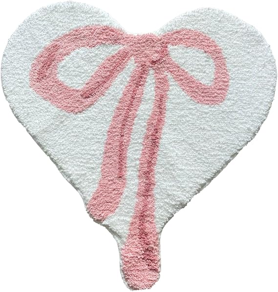 Amazon.com: Luxape Bow Rug - Bow Shaped Rug - Handmade & Premium- 30in ...