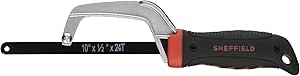 Sheffield 58253 10 Inch Heavy Duty Close Quarter Hacksaw - Hacksaw Blades - Amazon.com