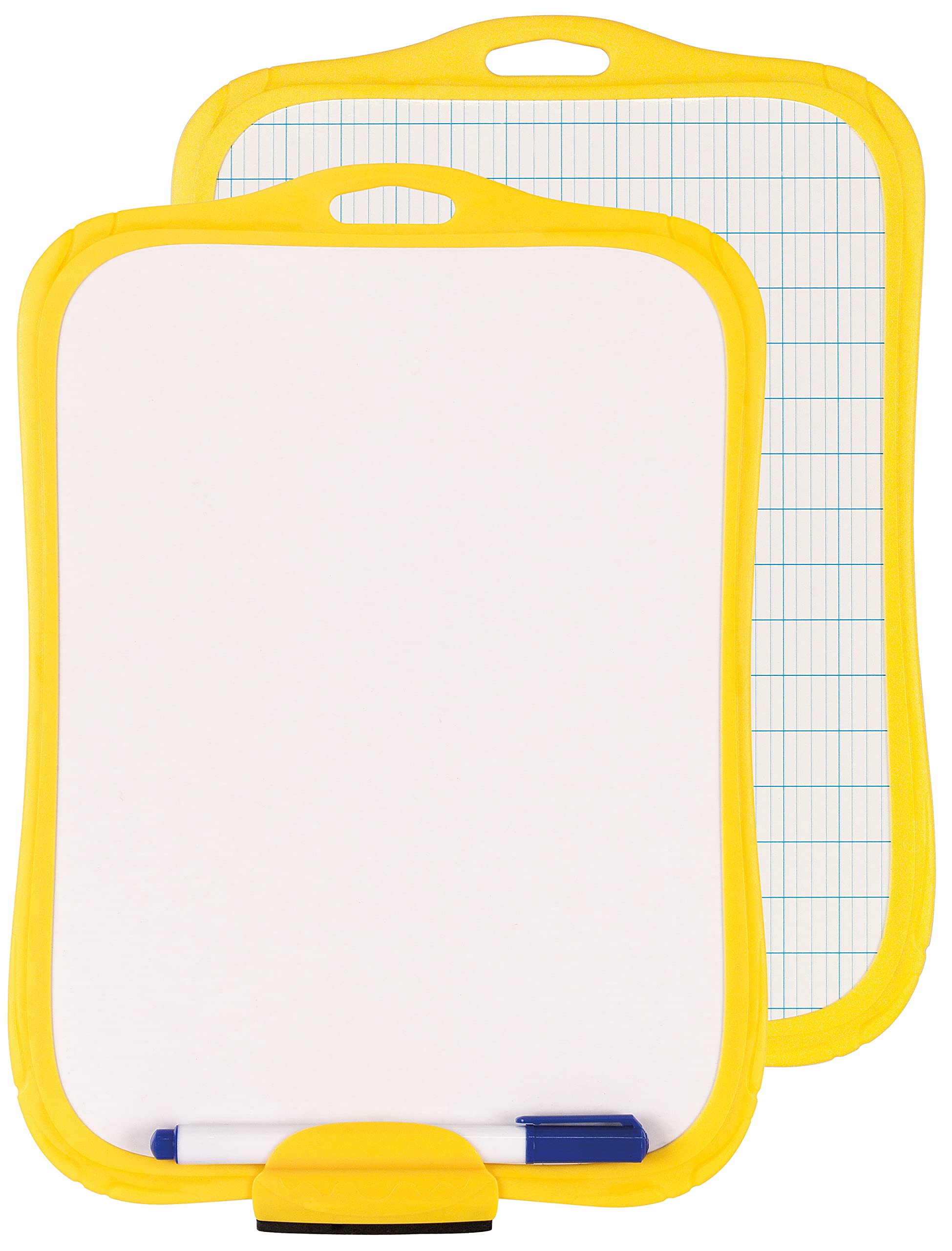 Compare snopake double-sided whiteboard with dry wipe pen and eraser ...