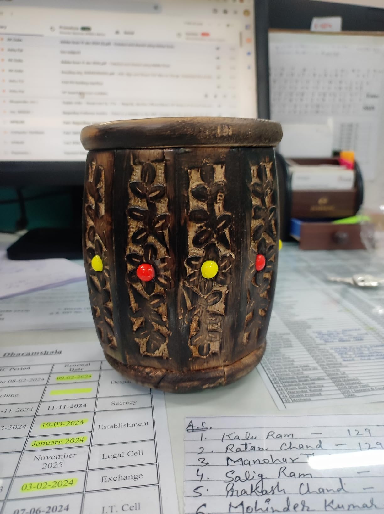 VDIX Wooden Money Bank,Savings Box, Mini Bank, Donation Box, Smart ...