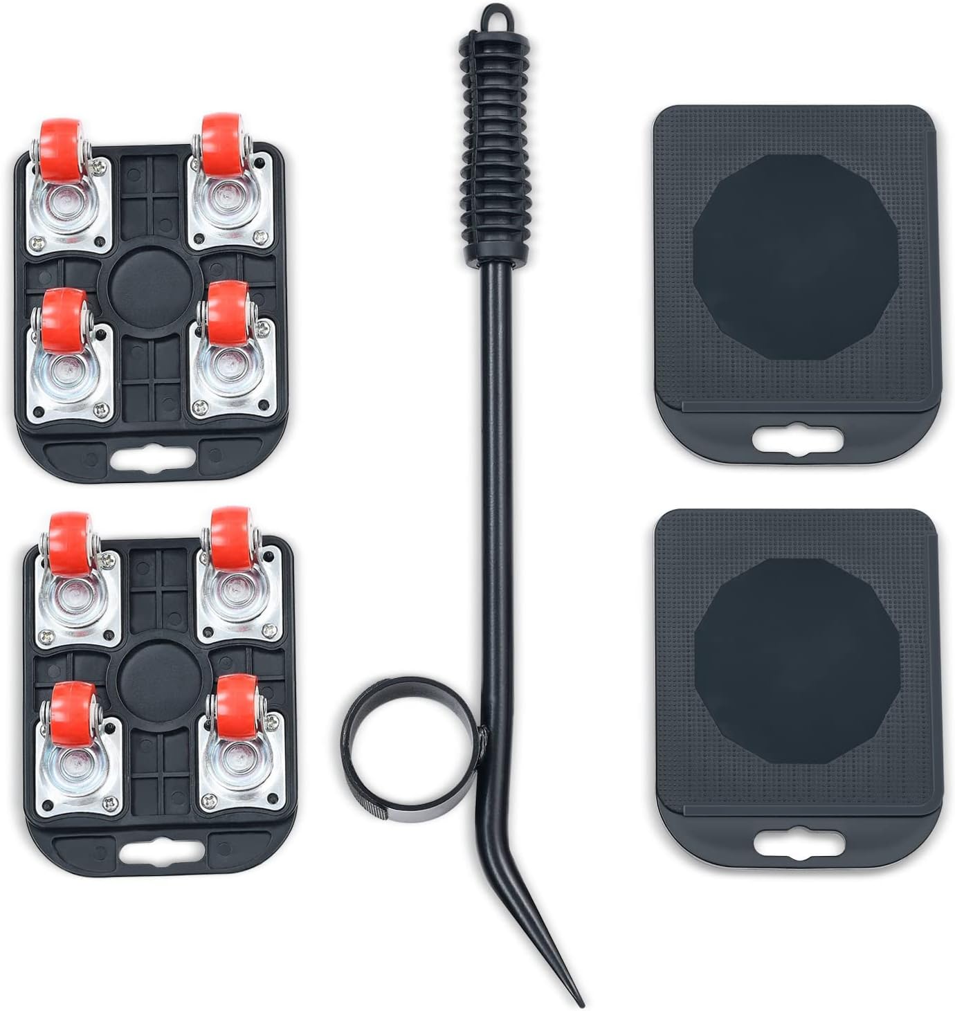 Furniture Sliders Set of 4 - Smooth Gliding Rollers for Easy Movement ...