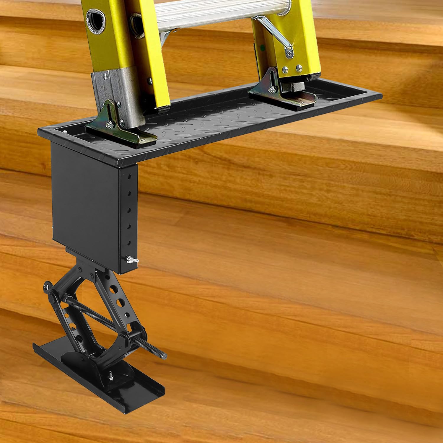 Ladder Extender-Adjustable Ladder Stabilizer-Ladder Levelers for ...