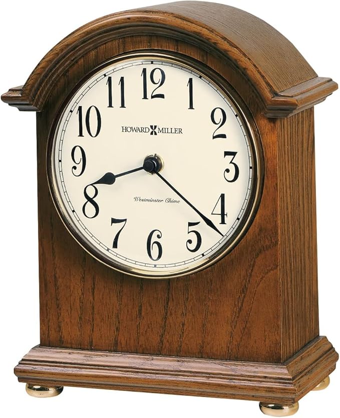 Amazon.com: Howard Miller Kootenai Mantel Clock II 549-722 – Oak ...
