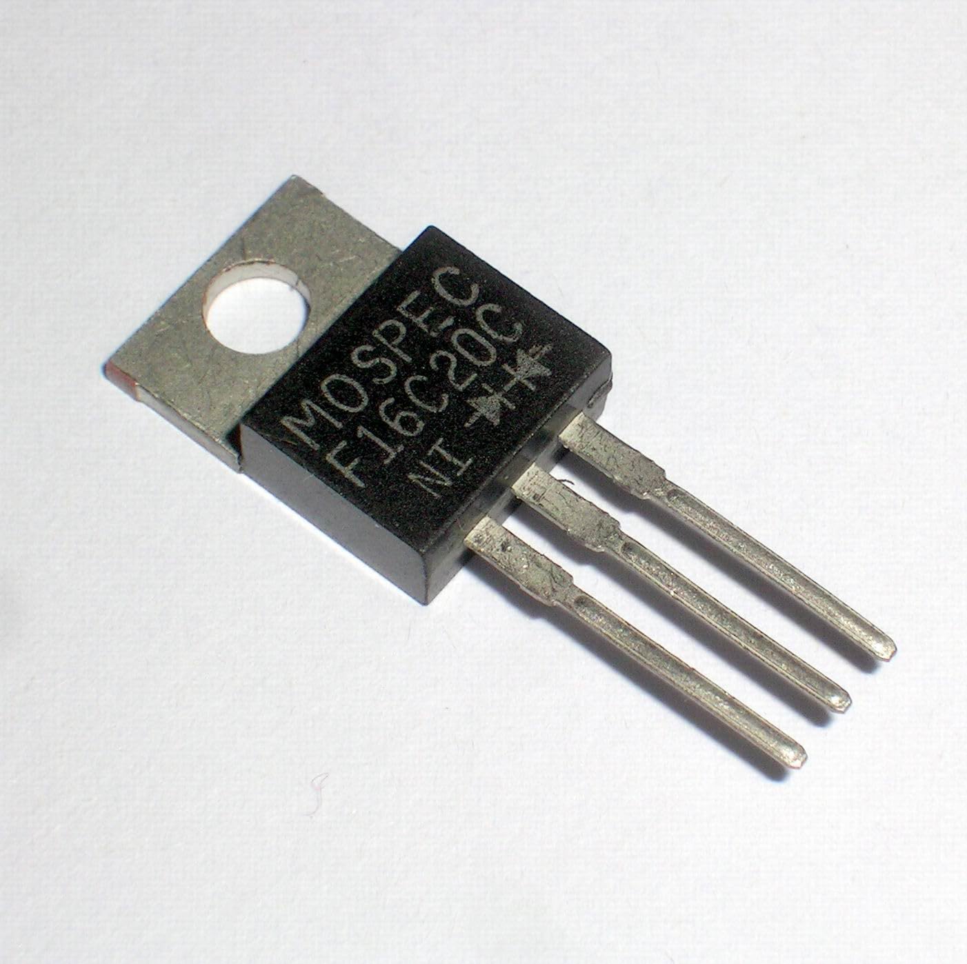10pcs F16C20C Diode TO-220: Amazon.com: Industrial & Scientific