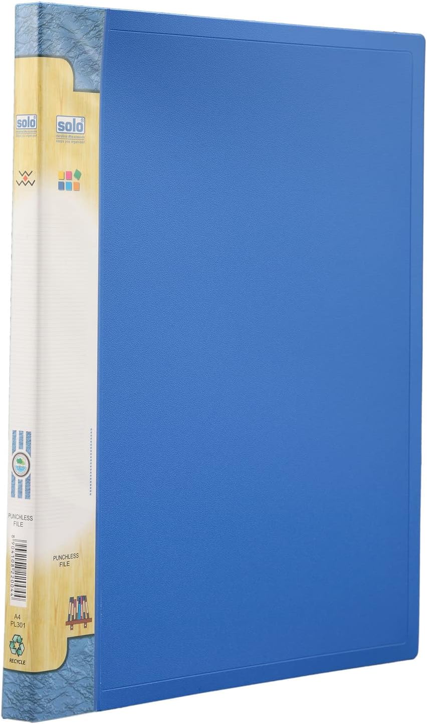 Display Book File Folder A4 Size 40 Pockets (Pack of 1 Pcs) (Multicolor ...