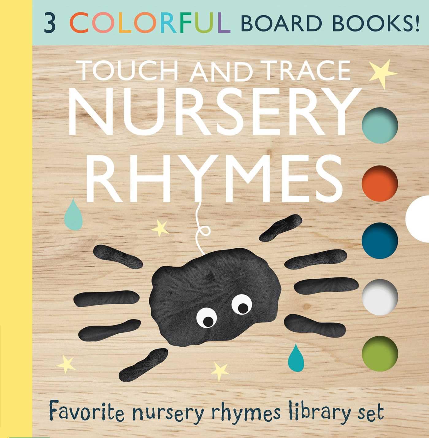 Amazon.com: Touch and Trace Nursery Rhymes 3-Book Set: Itsy Bitsy ...