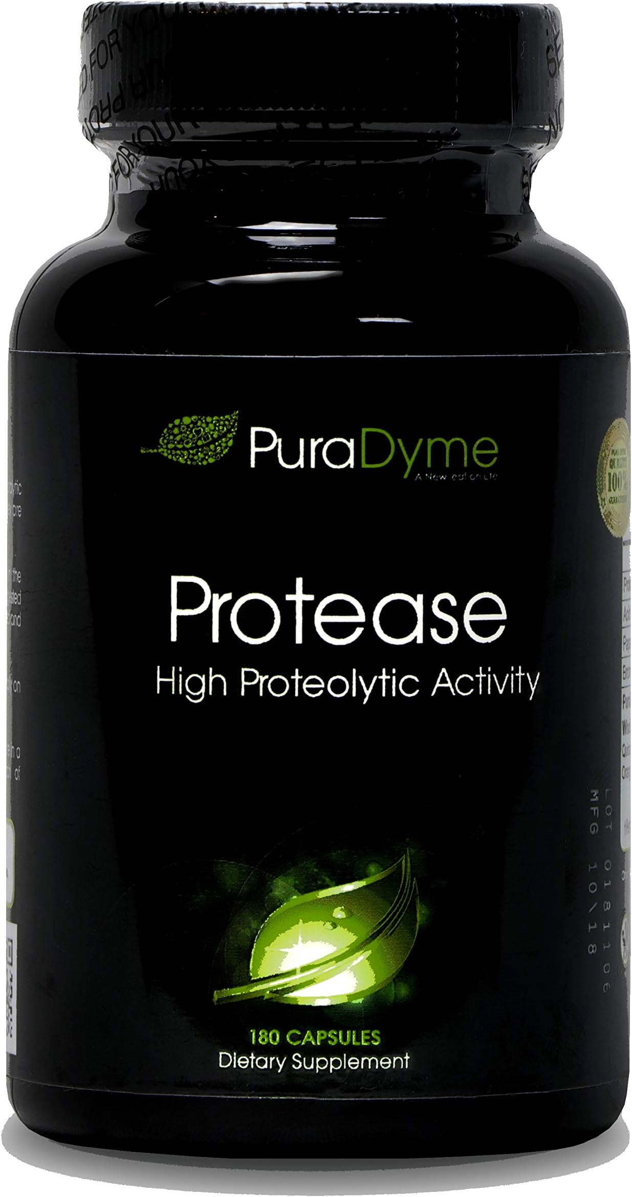 Amazon.com: PuraDyme Amylase, 180 Capsules : Health & Household