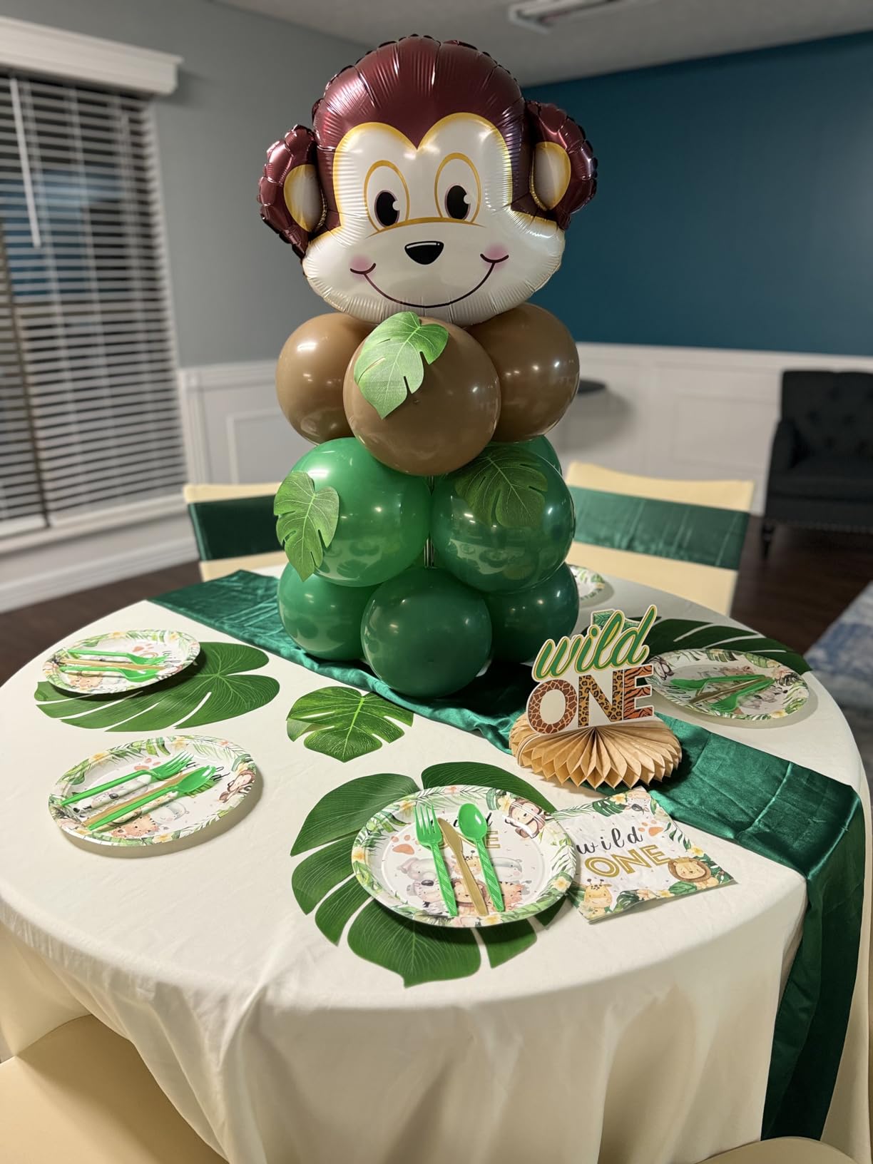 Amazon.com: Jungle Safari Birthday Party Decorations - 6 Pack Giant ...