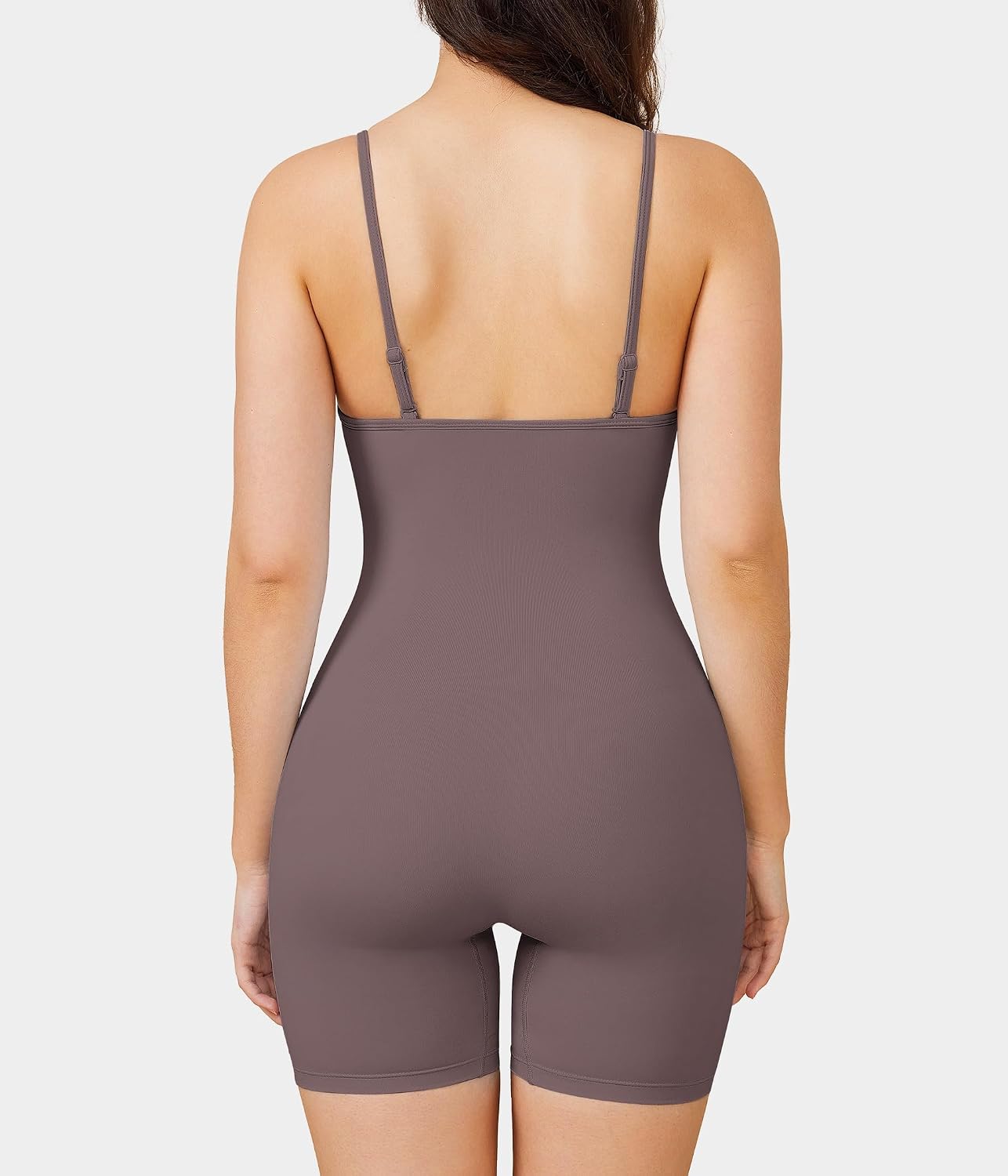 BRABIC Workout One Piece Jumpsuits for Women Spaghetti Strap Shorts ...
