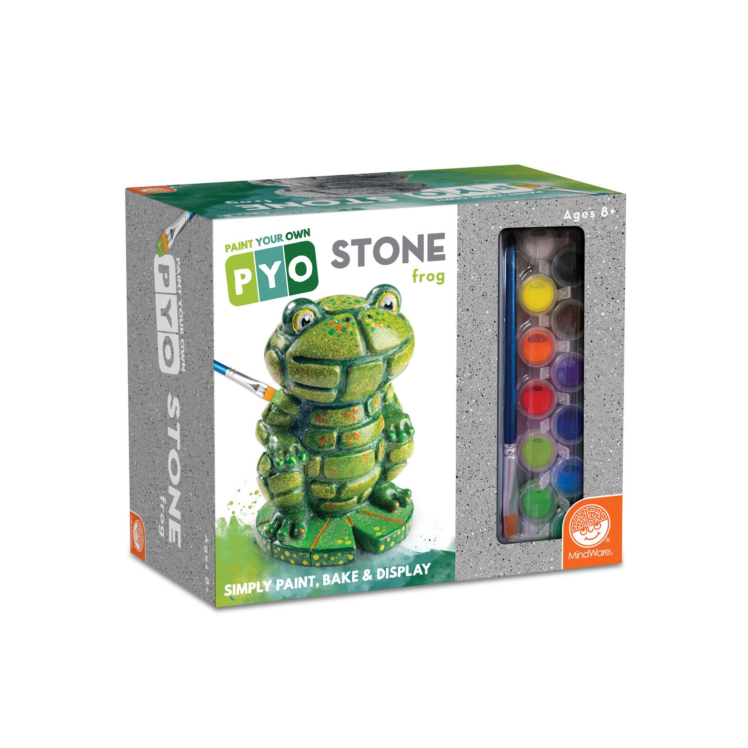 Amazon.com: MindWare Paint Your Own Mosaic Frog - Craft Kit Includes ...