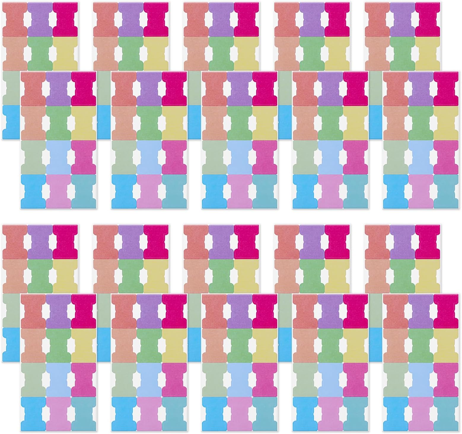 Amazon.com : Bewudy Sticky Index Tabs 240PCS Writable Sticky Notes ...