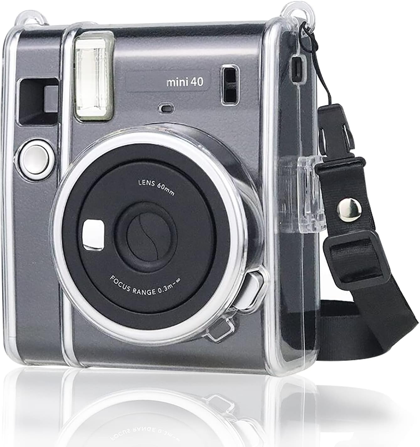 Amazon.com : Fintie Protective Clear Case for Fujifilm Instax Mini 40 ...